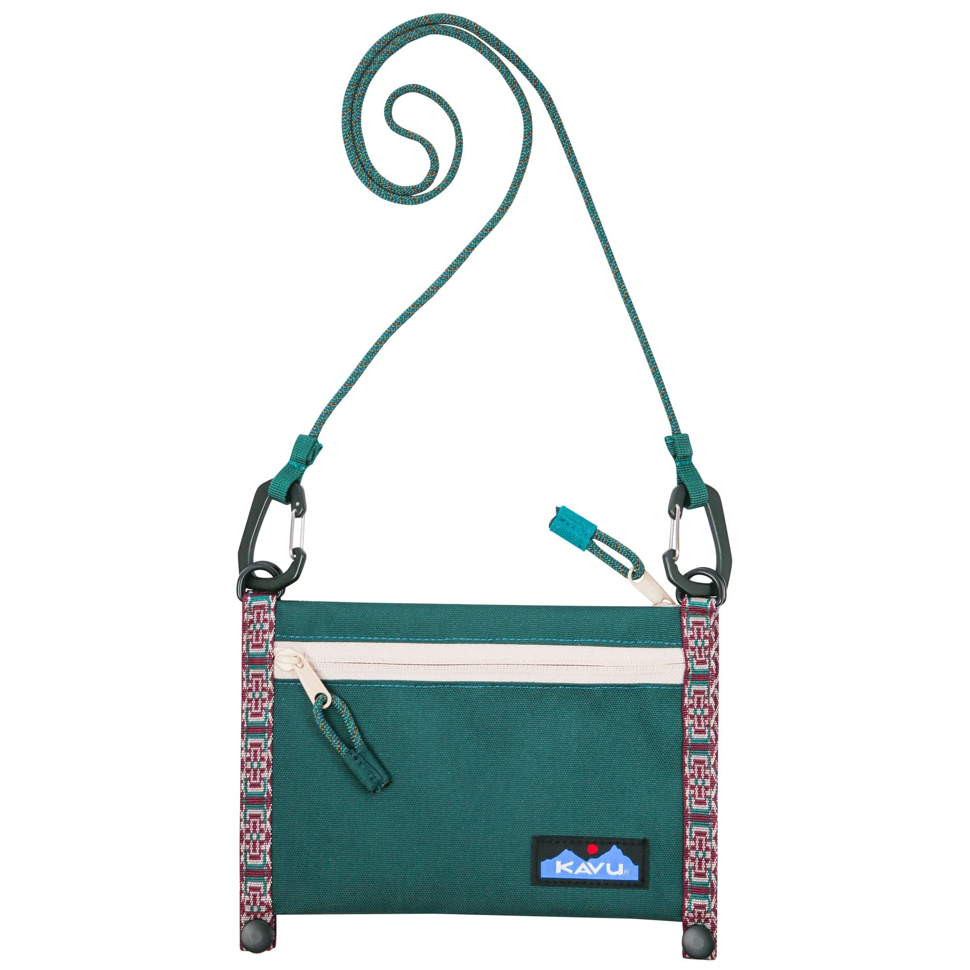 KAVU Tahom Crossbody Bag 2 in 1 Travel Pouch - Trail Mix