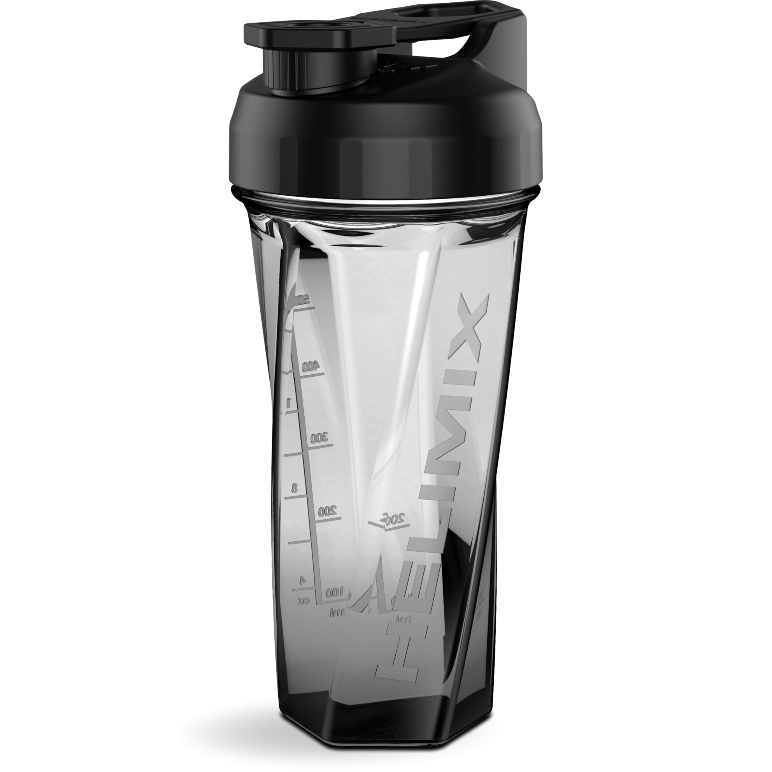 HELIMIX 2.0 Vortex Blender Shaker Bottle 28oz | No Blending Ball or Whisk | USA Made | Portable Pre Workout Whey Protein Drink Shaker Cup | Mixes Cocktails Smoothies Shakes | Dishwasher Safe