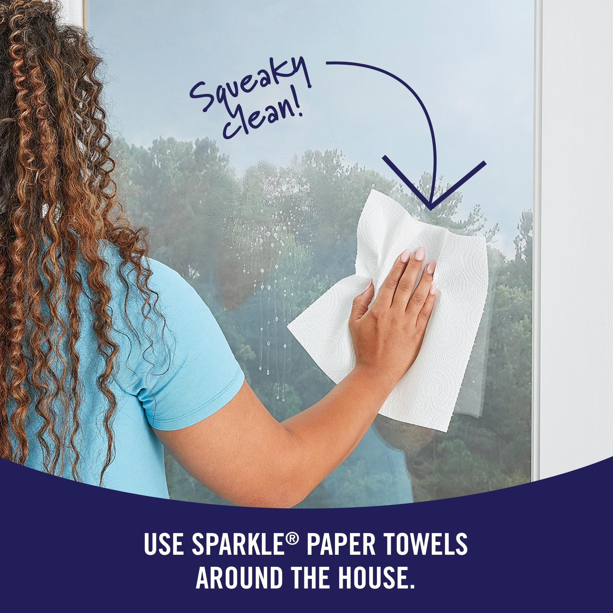 Sparkle® Pick-A-Size® Paper Towels, 24 Double Rolls = 48 Regular Rolls