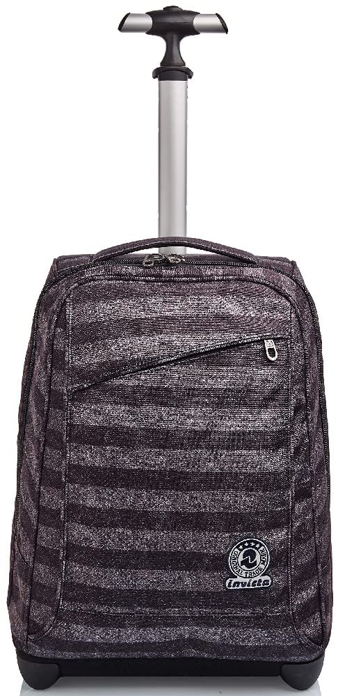 Invicta Unisex-Kid's School & Leisure Time, Grigio, 35 lt