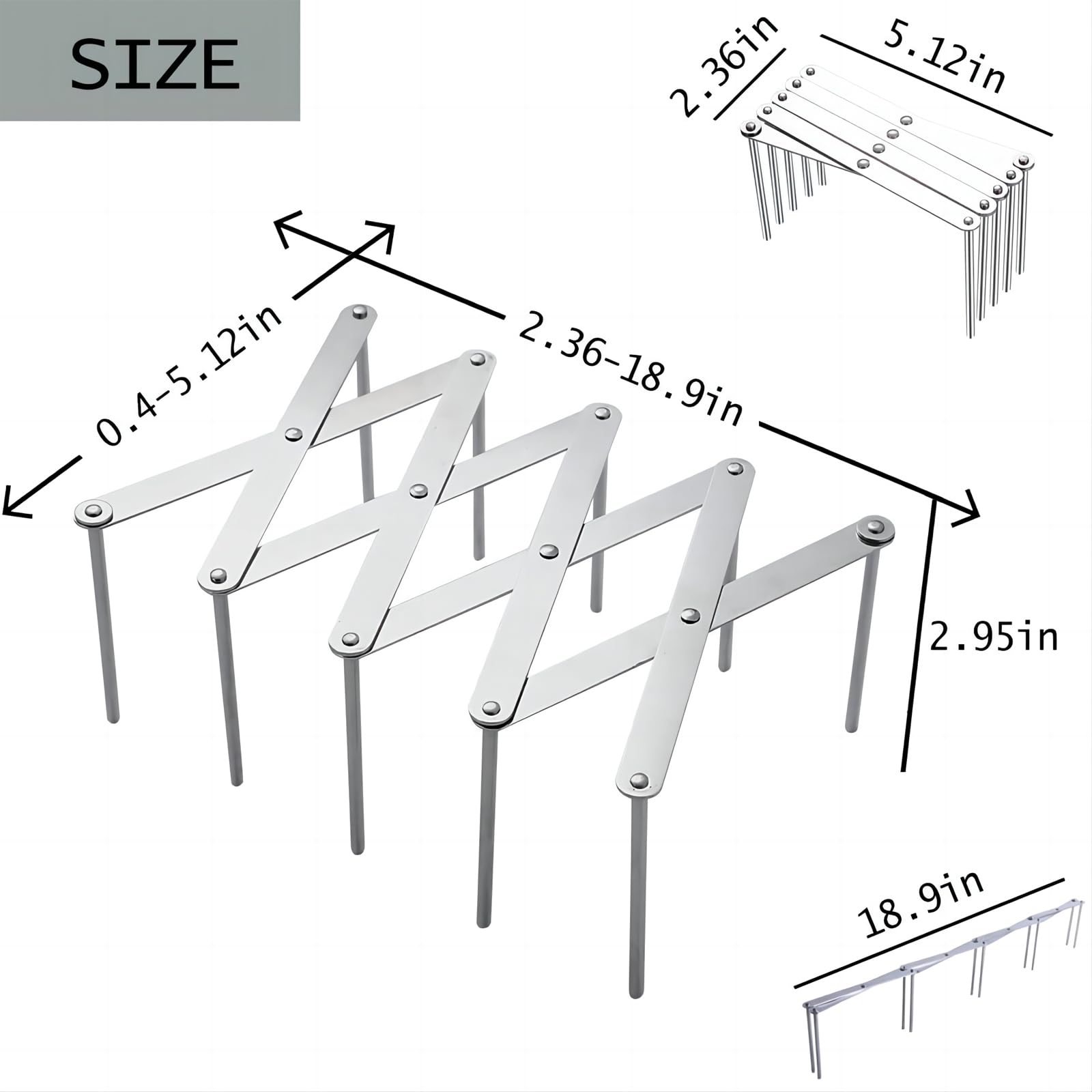 GREATLINK 1PCS Pot Lid Organizers, Dish Rack to Store Houseware, Plate Rack While Cooking, Kitchen Cabinet Pantry Pan and Pot Lid Organizer Rack Holder