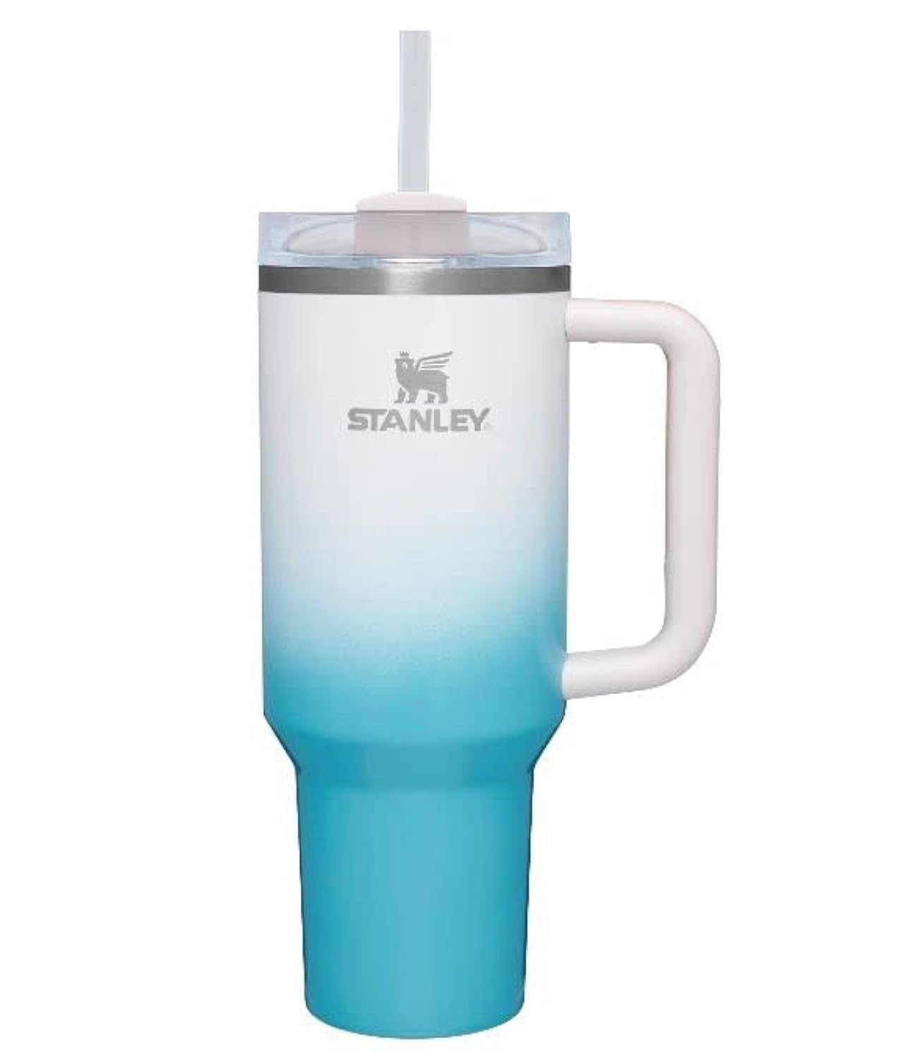 Stanley Flowstate 40oz Quencher H2.0 Tumbler - POOL OMBRE Exclusive