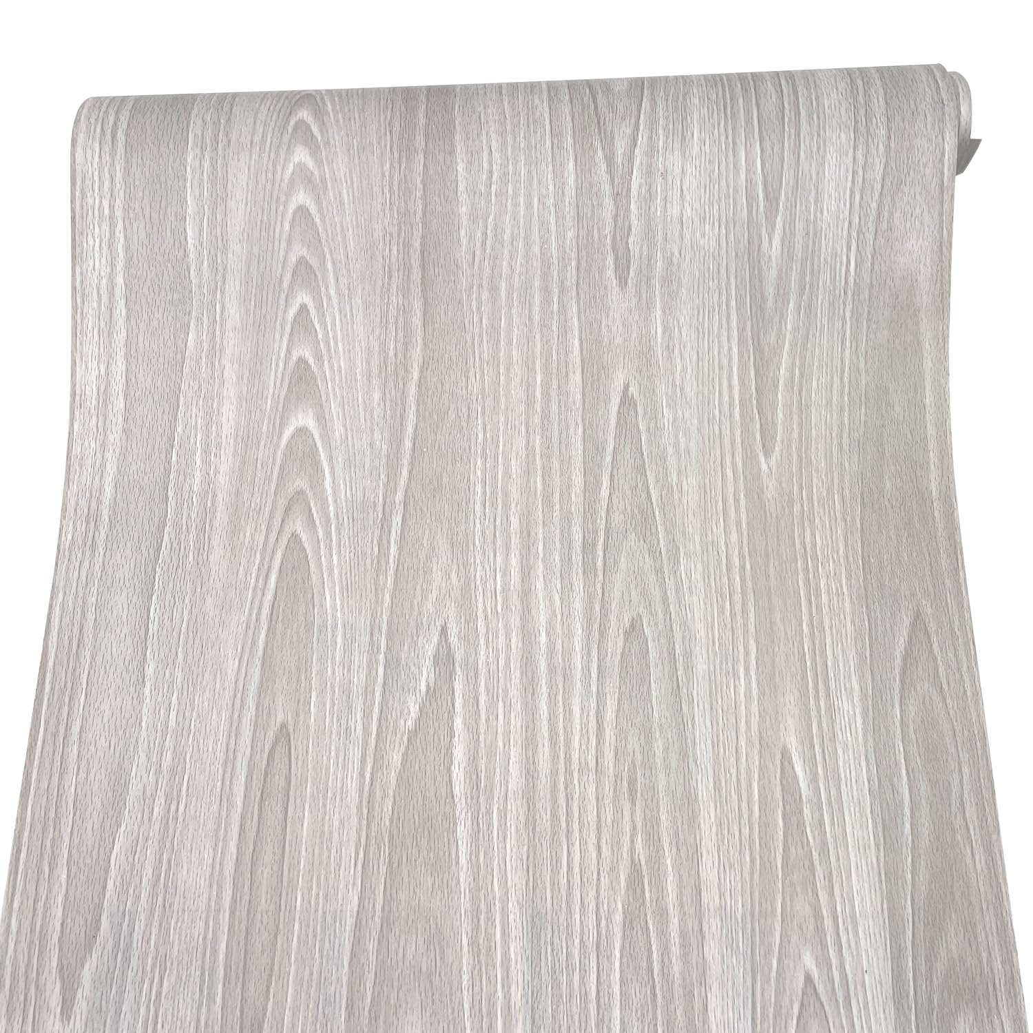 LovingWay Light Grey Wood Grain Shelf and Drawer Liner 17.7x177 Inch Self-Adheive PVC Home Shop Furnitures Decor Sticker Easy Install
