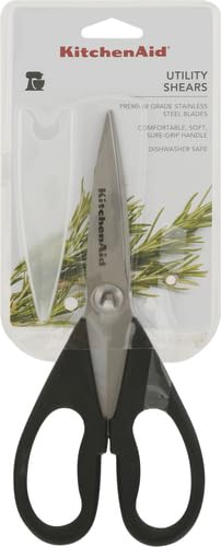 KitchenAid All Purpose Shears with Protective Sheath, One Size, Black