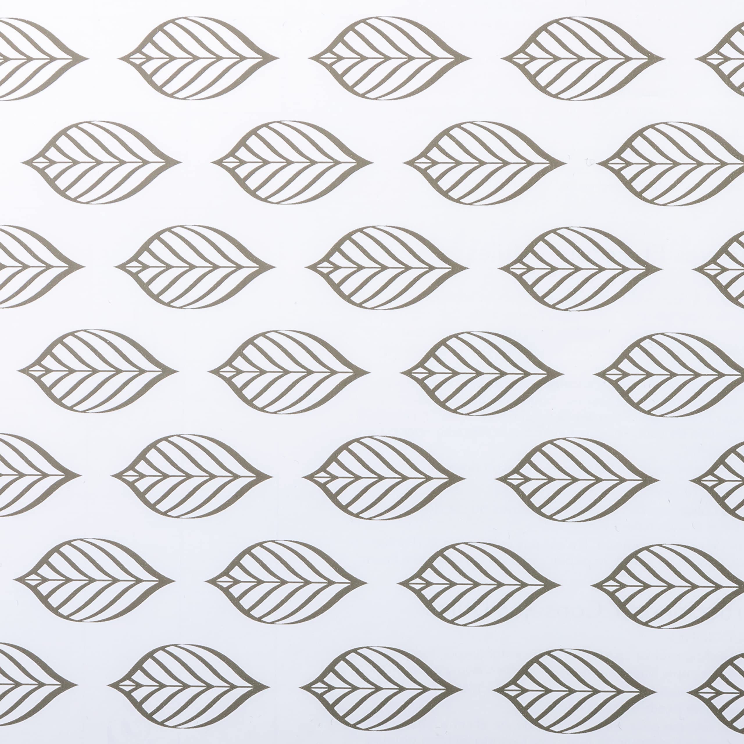 Duck Brand EasyLiner Adhesive Prints Shelf Liner, Grey Pin Feather, 6 Pack, 20 in. x 15 ft. (287794)