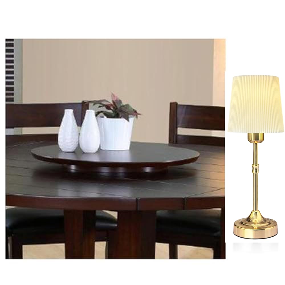 Wood Very Dark Espresso Lazy Susan Turntable Tray 21 Home Supply Maintenance Store
