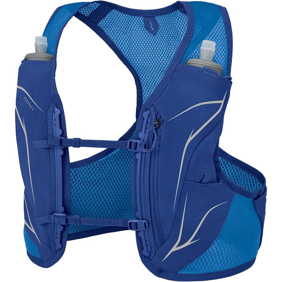 Osprey Duro LT Men's Running Hydration Vest with Hydraulics Soft Flasks, Dark Charcoal Grey, Medium