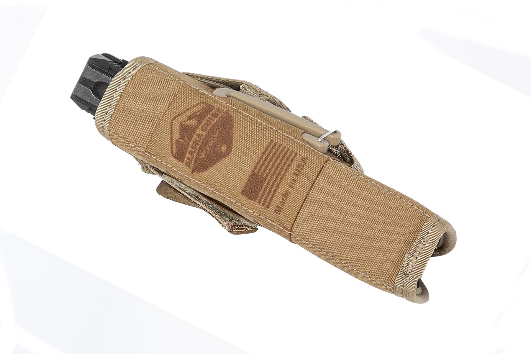 Alaska Guide Creations Pistol Holster One Size Fits Most | Open Carry Pistol Holder | Camo Hunting Harness (Realtree Edge)