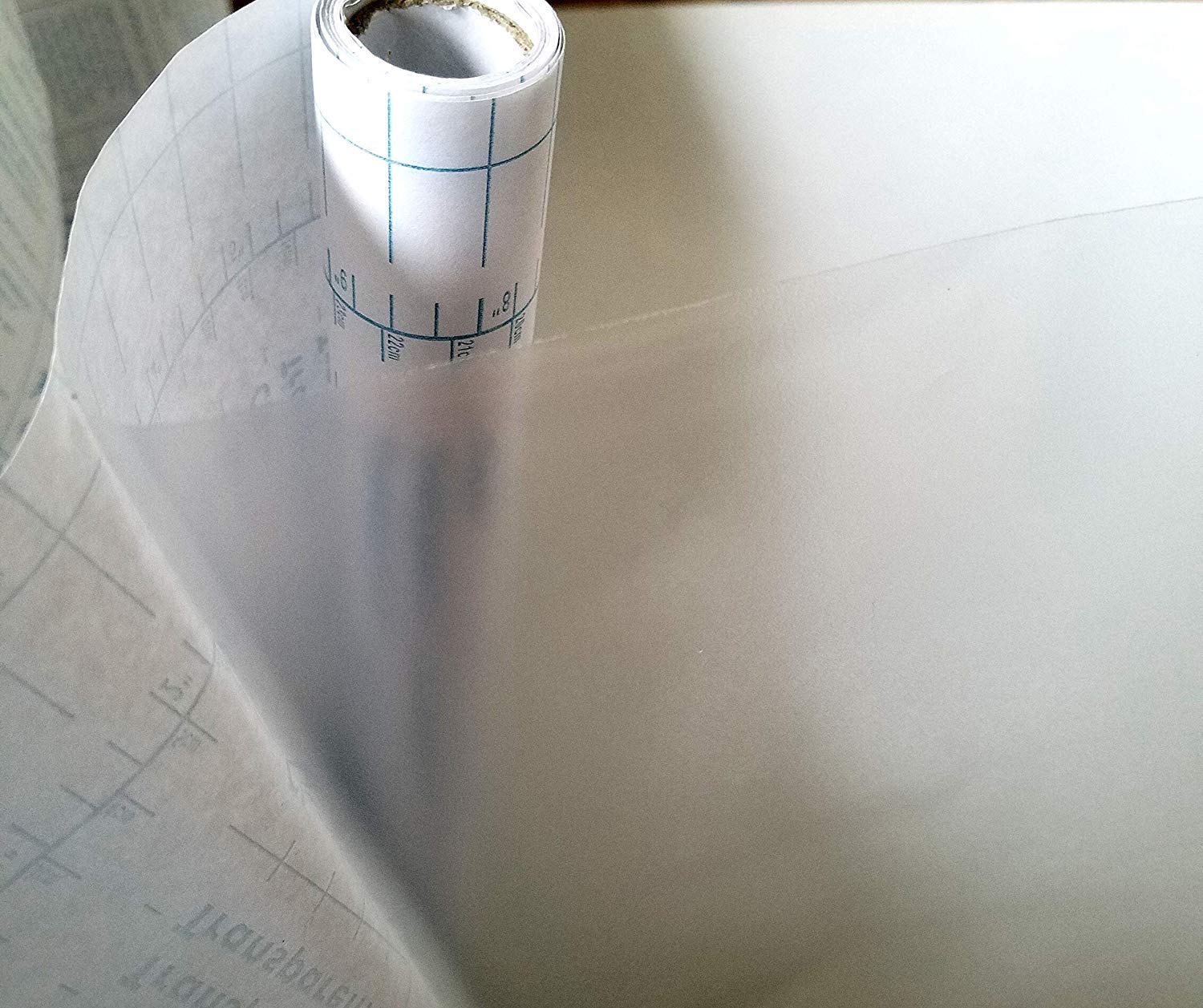 Classic Touch Zip Tac Self-Adhesive Shelf Liner - 9ft x17.75in (Crystal Clear)