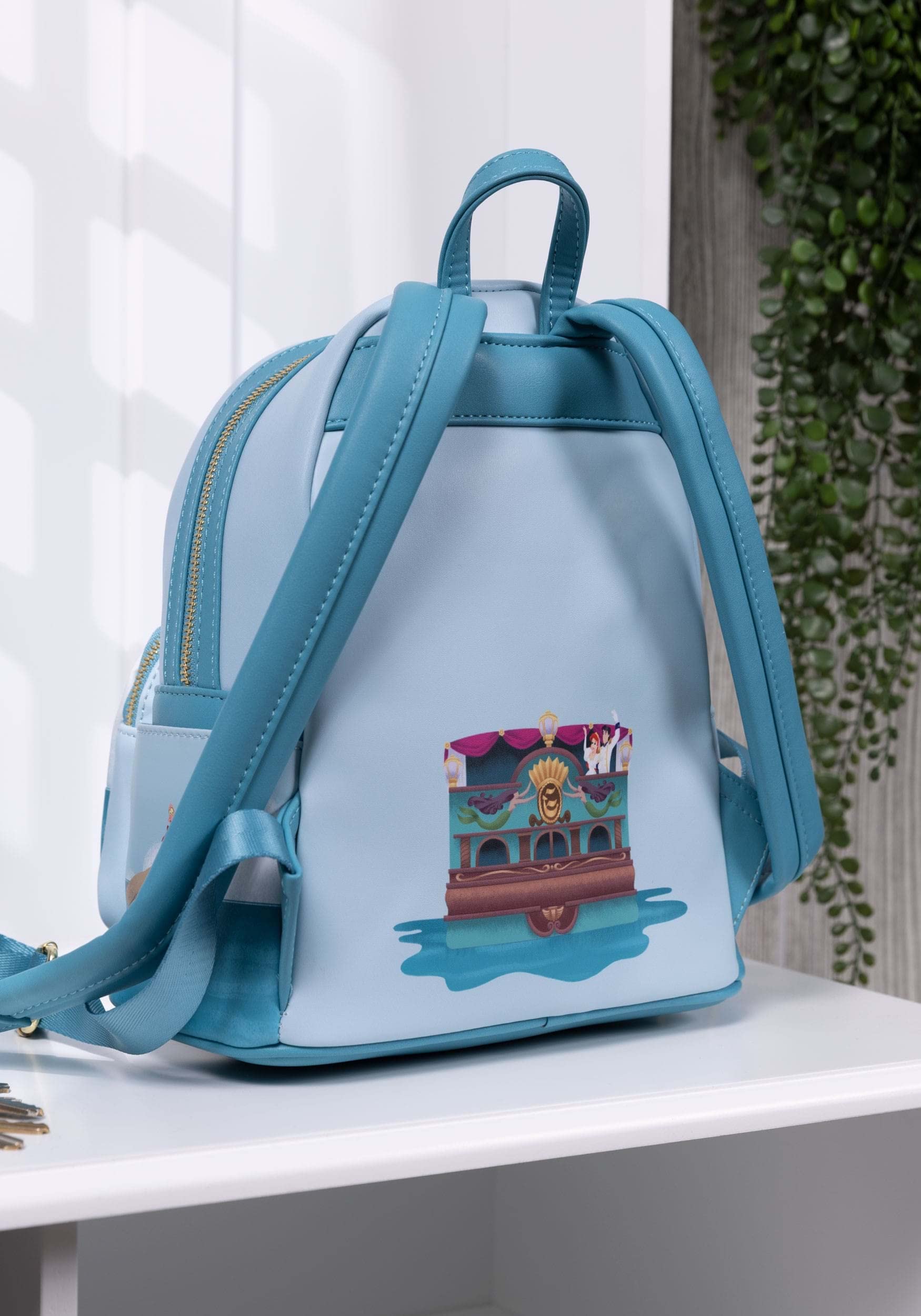 Loungefly The Little Mermaid Triton's Gift Mini Backpack