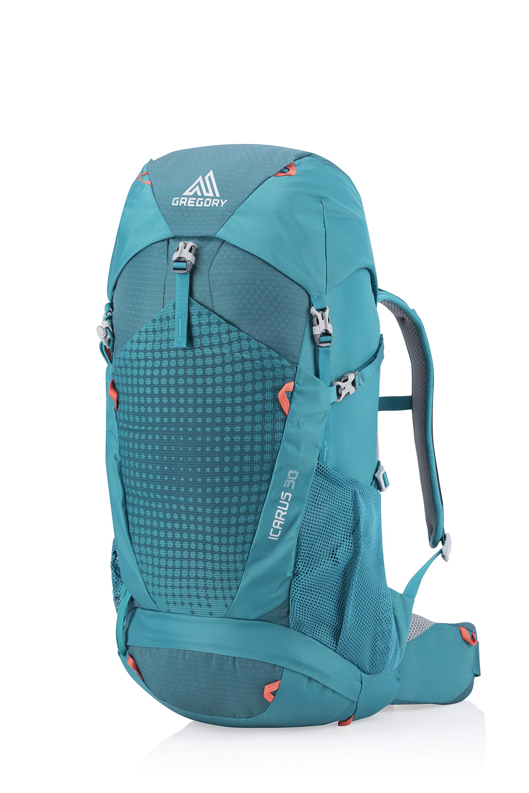 Gregory Mountain Products Icarus 30 Liter Kid's Hiking Backpack, Capri Green