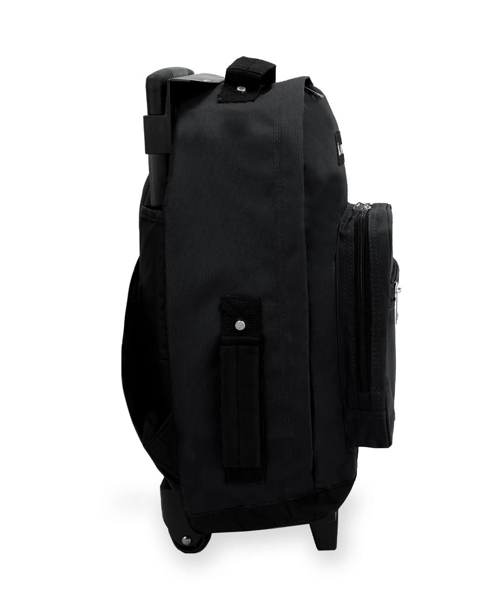 Everest 1045mWheeled Backpack - Standard, Black, One Size,1045WH-BK