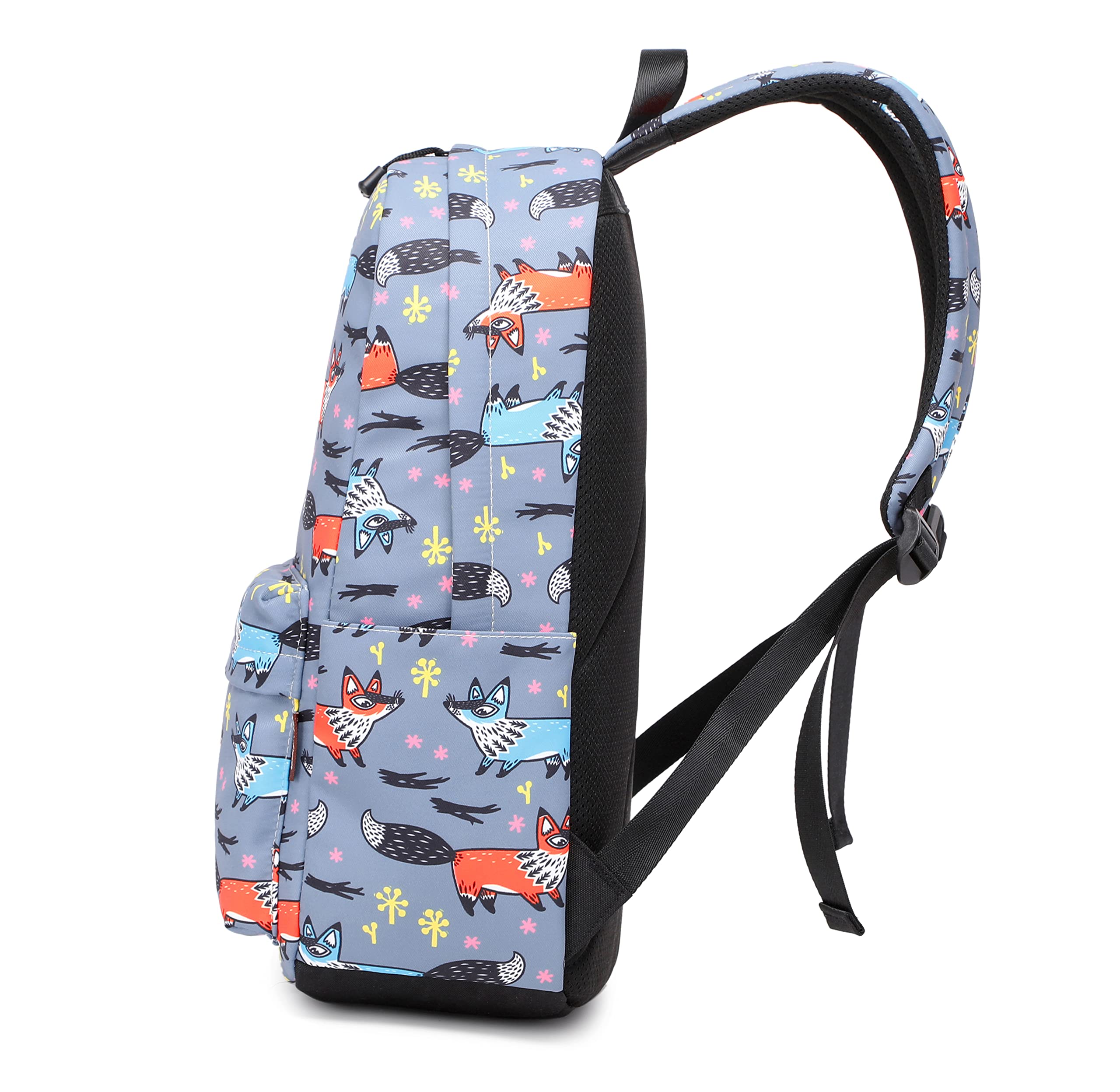 Wadirum Girl Fashion Printed School Bag Cute Backpack Purse for Women Fox