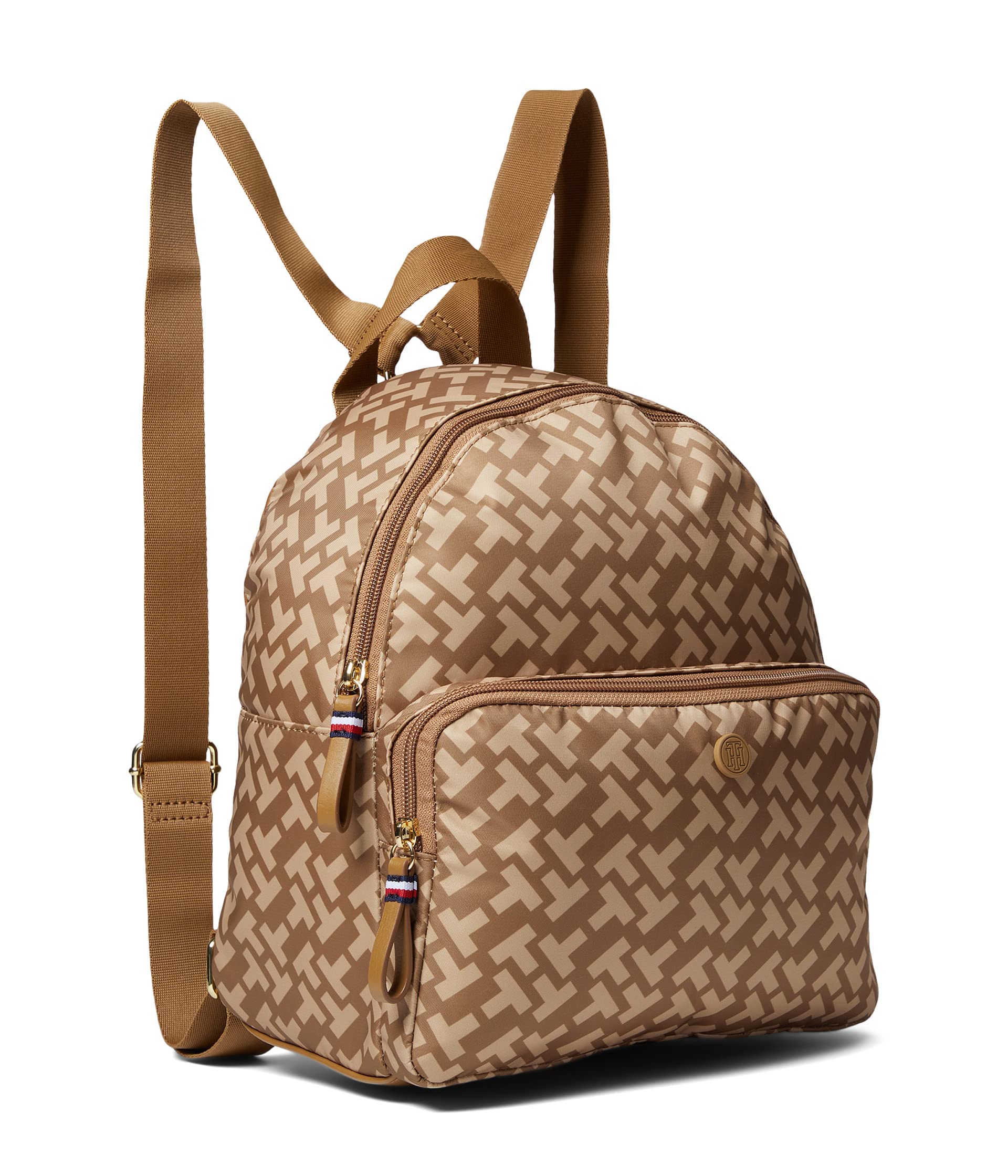 Tommy Hilfiger Allison II Dome Backpack Toasted Coconut/Tannin One Size