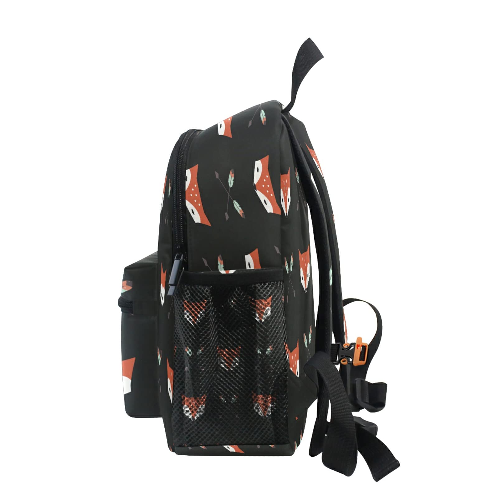senya Fox and Arrows Kids Backpack with Chest Clip, Toddler Schoolbag Preschool Bag for Girls Boys