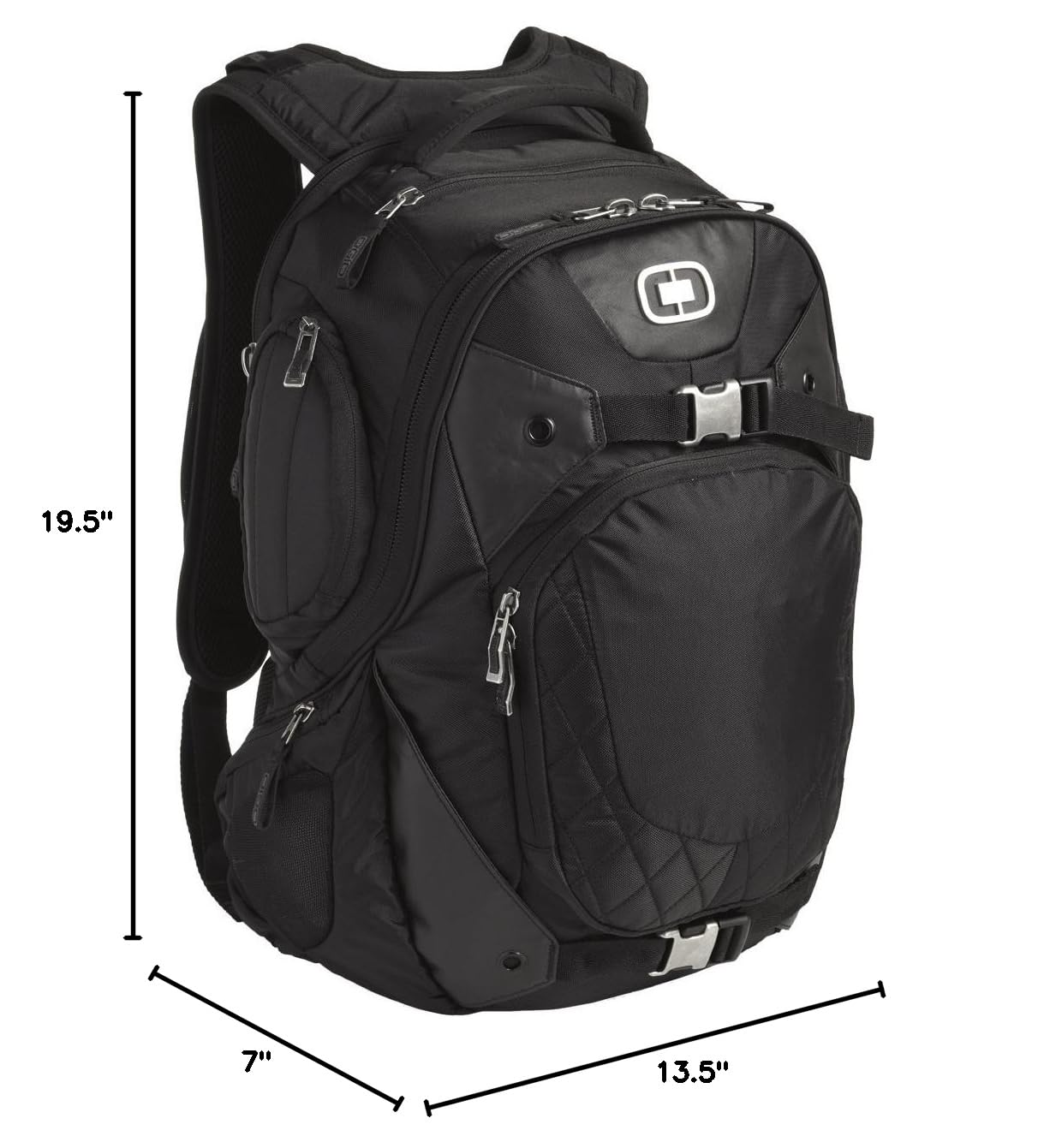 OGIO Squadron Pack Black 17" Laptop/MacBook Pro Black Backpack