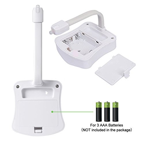 Toilet Night Light 2Pack by Ailun Motion Sensor Activated LED, 8 Colors Changing Toilet Bowl Illuminate Nightlight for Bathroom Battery Not Included Perfect with Water Faucet Light