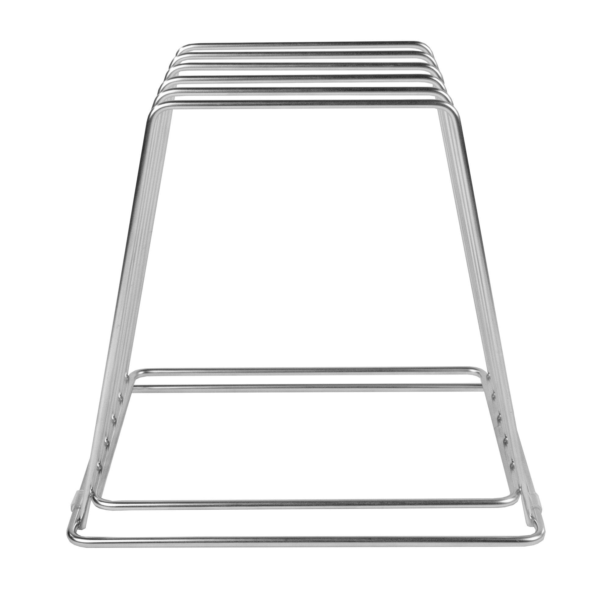 Professional Kitchen Cutting Board Organizer, 1" Slot Stainless Steel Rack NSF Fits Baking Sheets