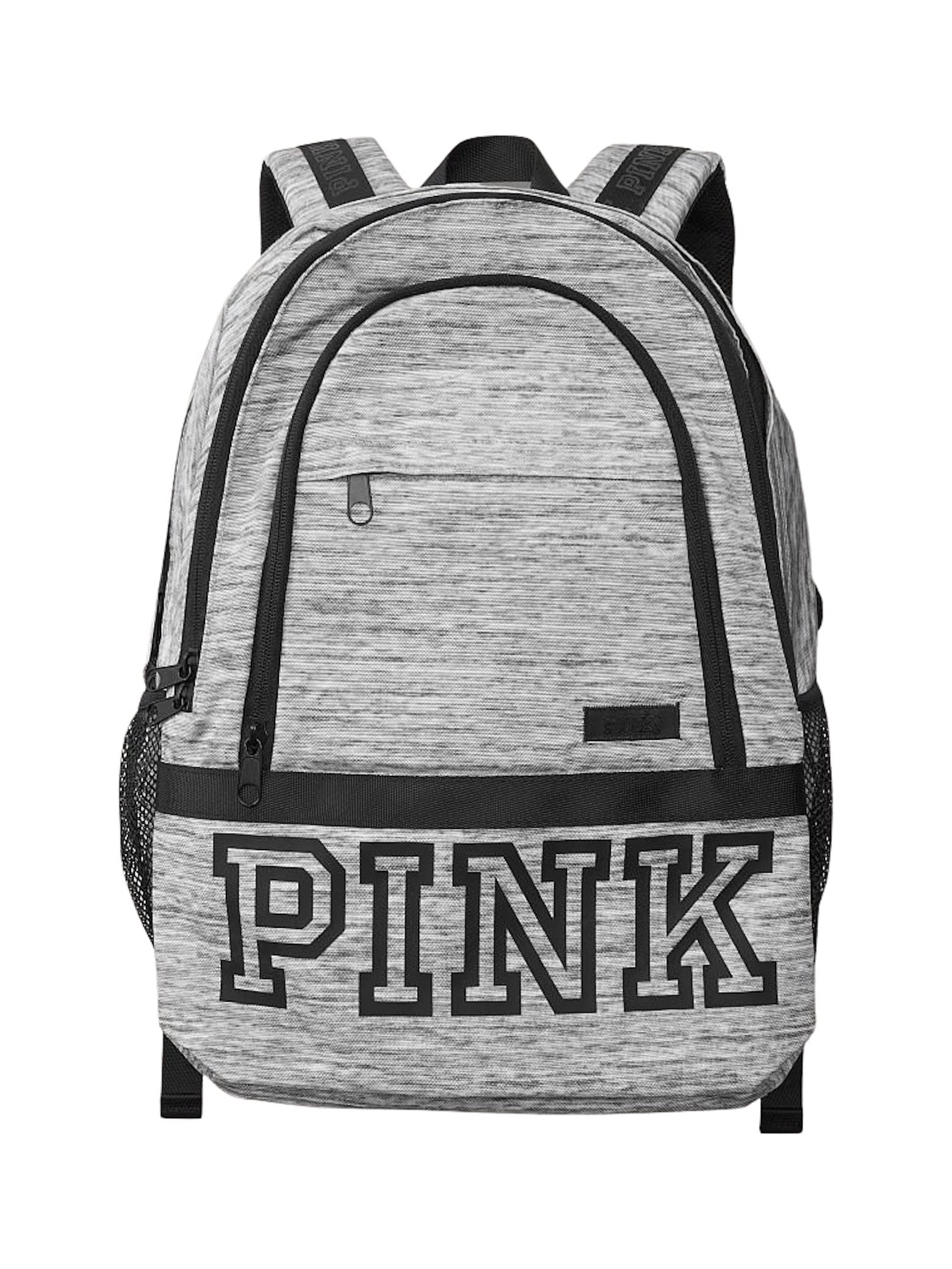 Victoria's Secret Pink Collegiate Backpack Color Marl Gray New