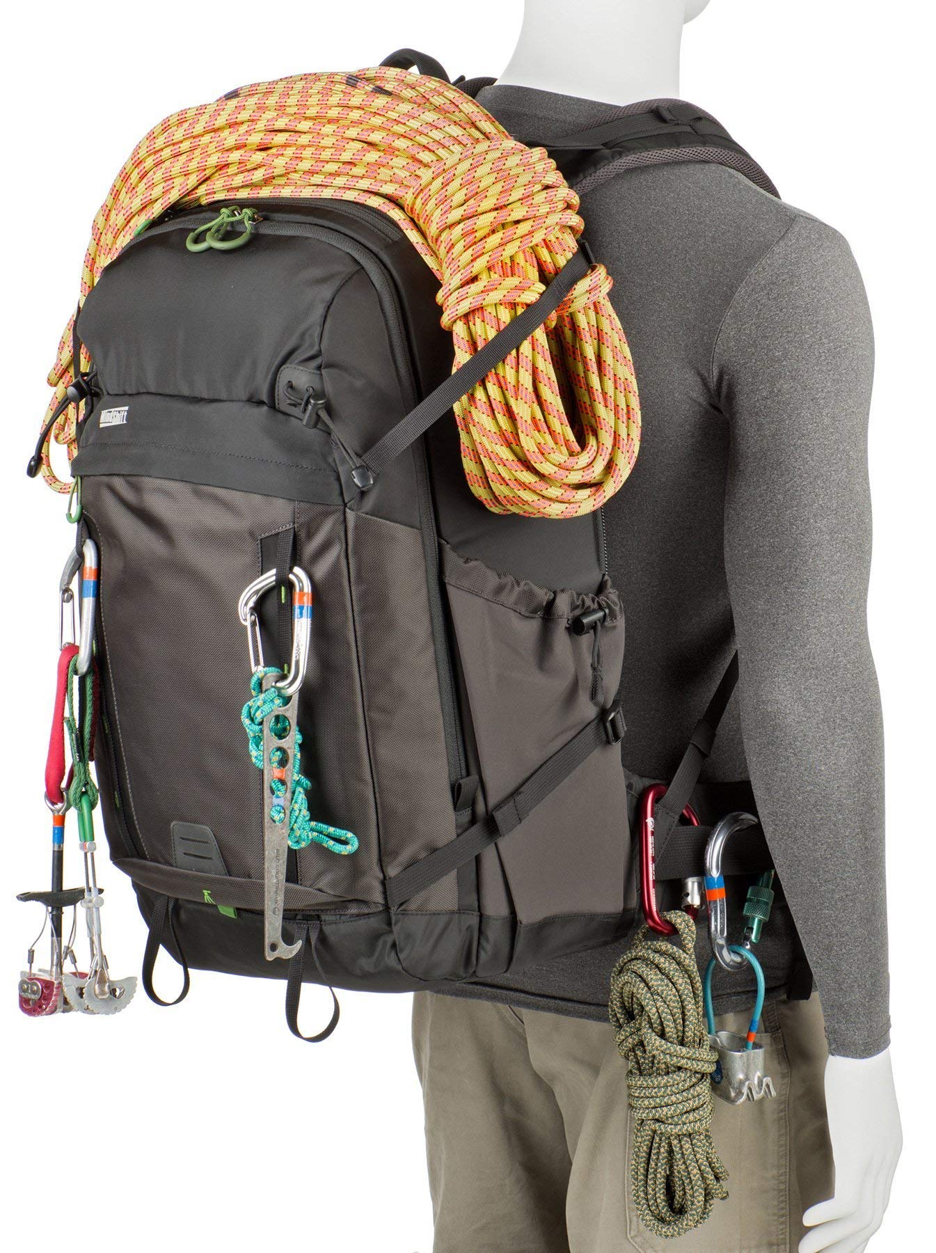 MindShift Gear BackLight 36L Backpack for 2x DSLR, 4 to 6 Lenses, Flash, 15" Laptop and 10" Tablet, Charcoal