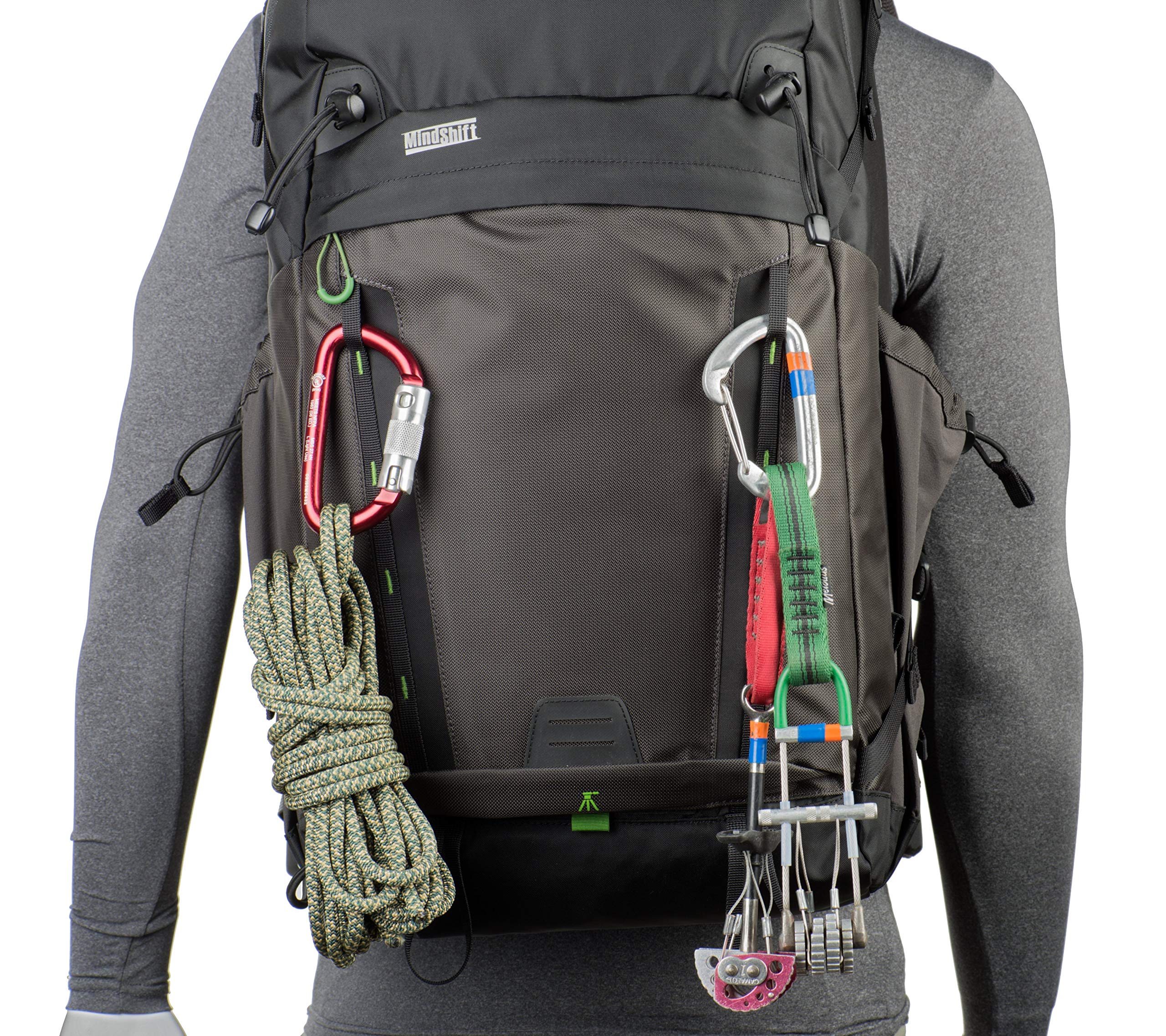 MindShift Gear BackLight 36L Backpack for 2x DSLR, 4 to 6 Lenses, Flash, 15" Laptop and 10" Tablet, Charcoal