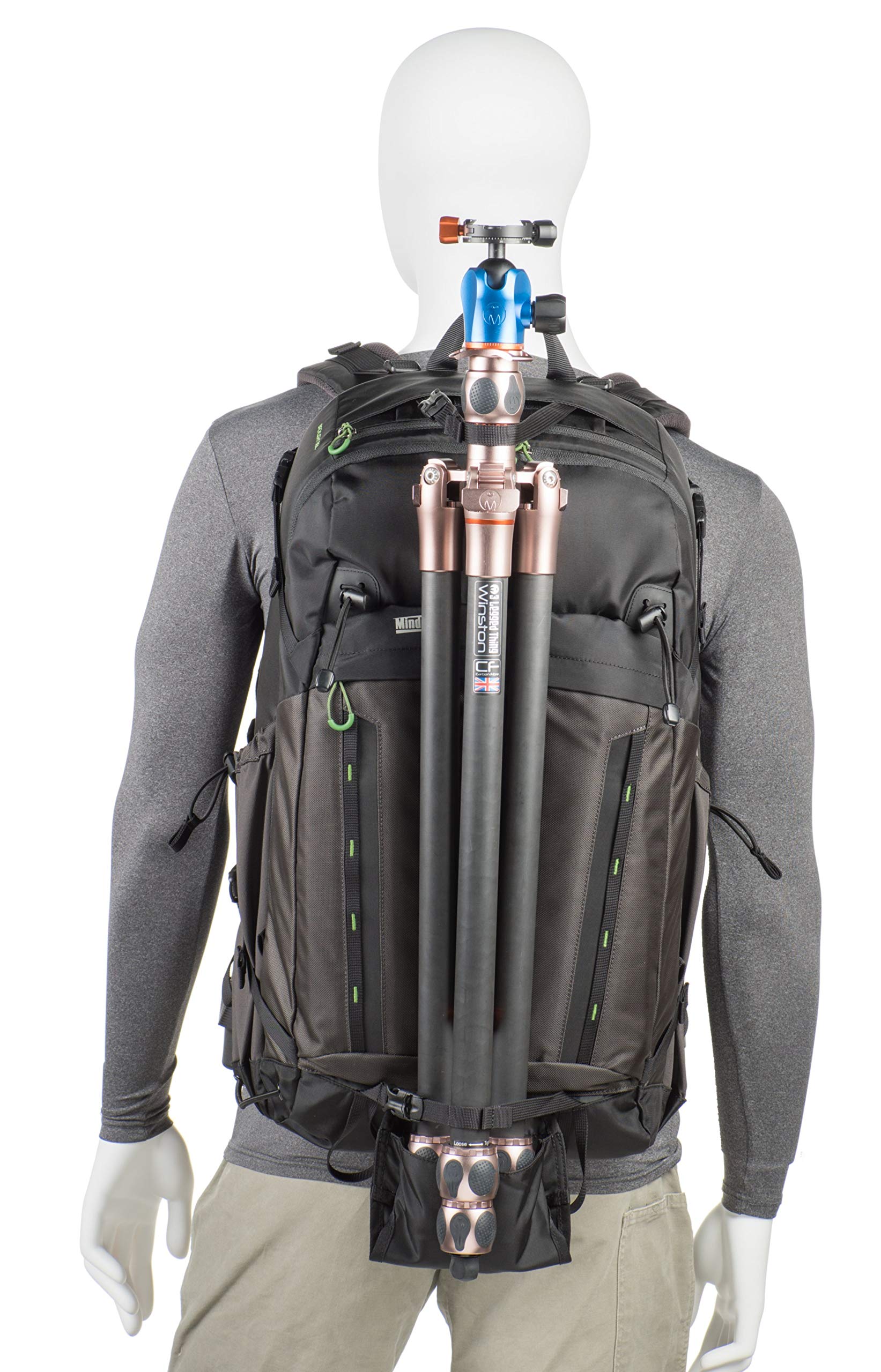 MindShift Gear BackLight 36L Backpack for 2x DSLR, 4 to 6 Lenses, Flash, 15" Laptop and 10" Tablet, Charcoal