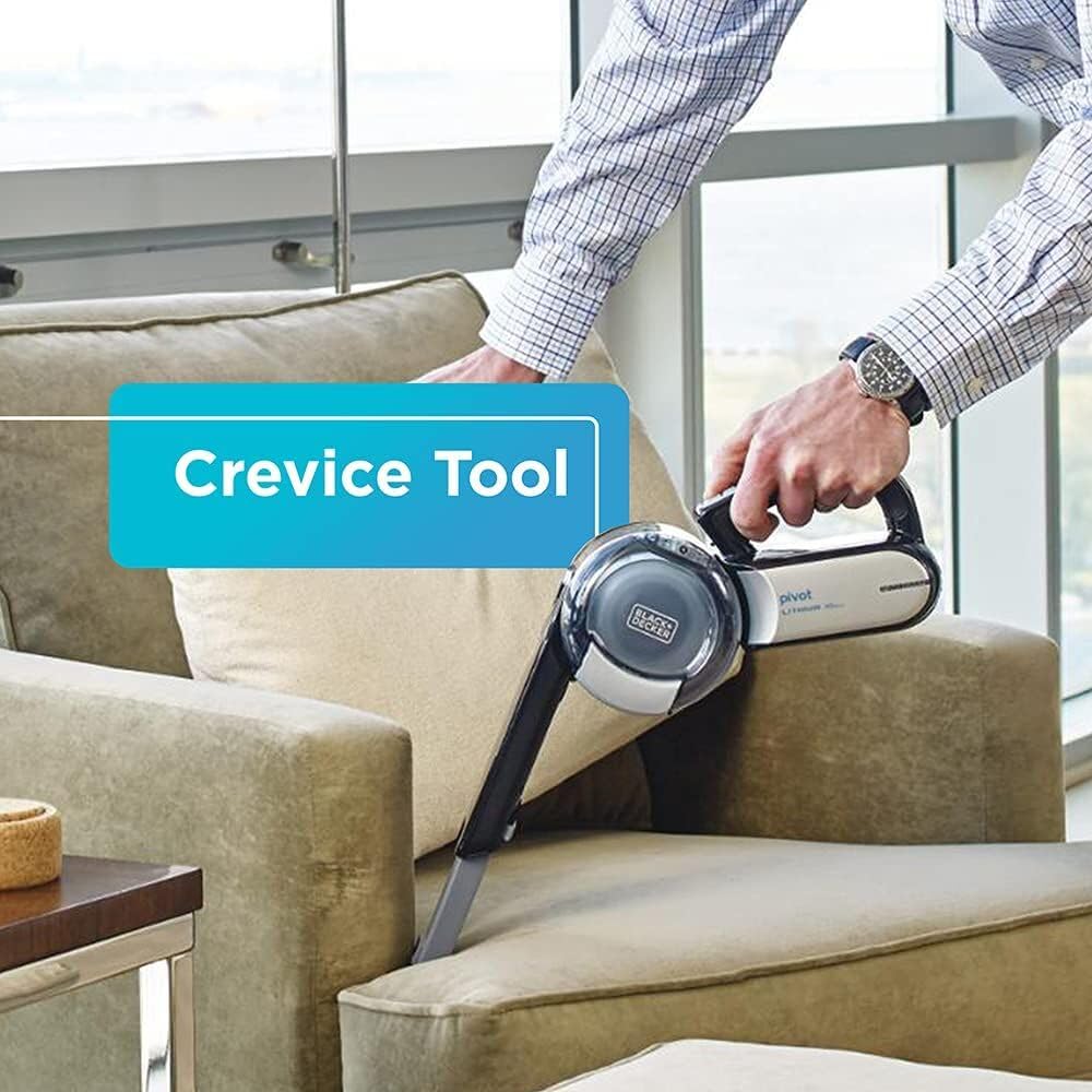 BLACK+DECKER 20V Max Handheld Vacuum, Cordless, Grey (BDH2000PL)