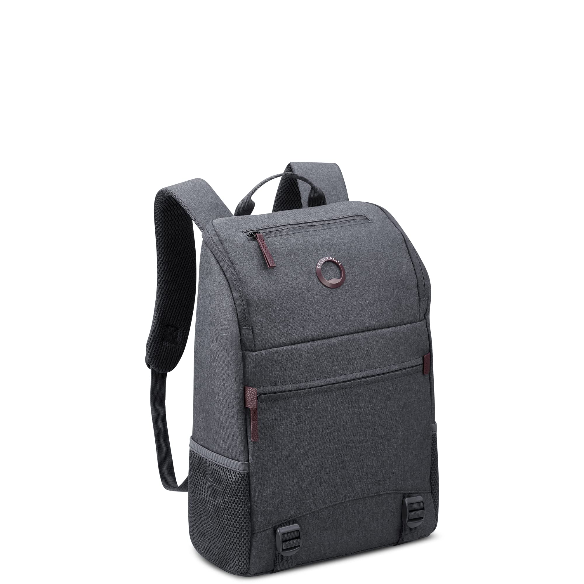 DELSEY Paris Maubert 2.0 Laptop Backpack, Anthracite, 15.6 Inch