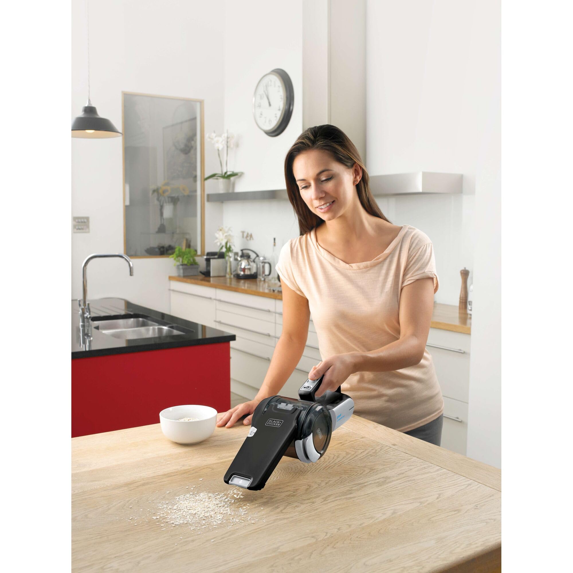 BLACK+DECKER 20V Max Handheld Vacuum, Cordless, Grey (BDH2000PL)
