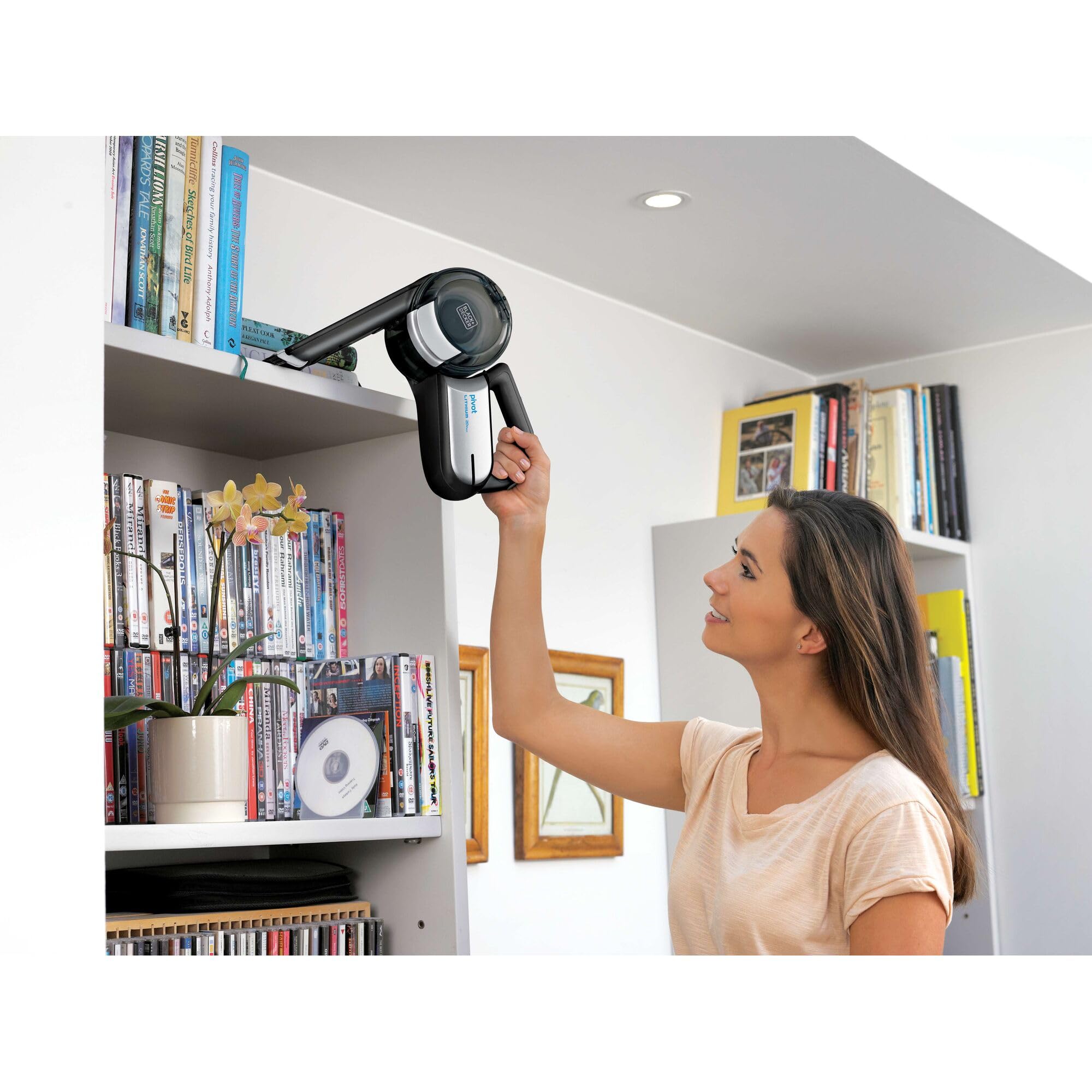 BLACK+DECKER 20V Max Handheld Vacuum, Cordless, Grey (BDH2000PL)