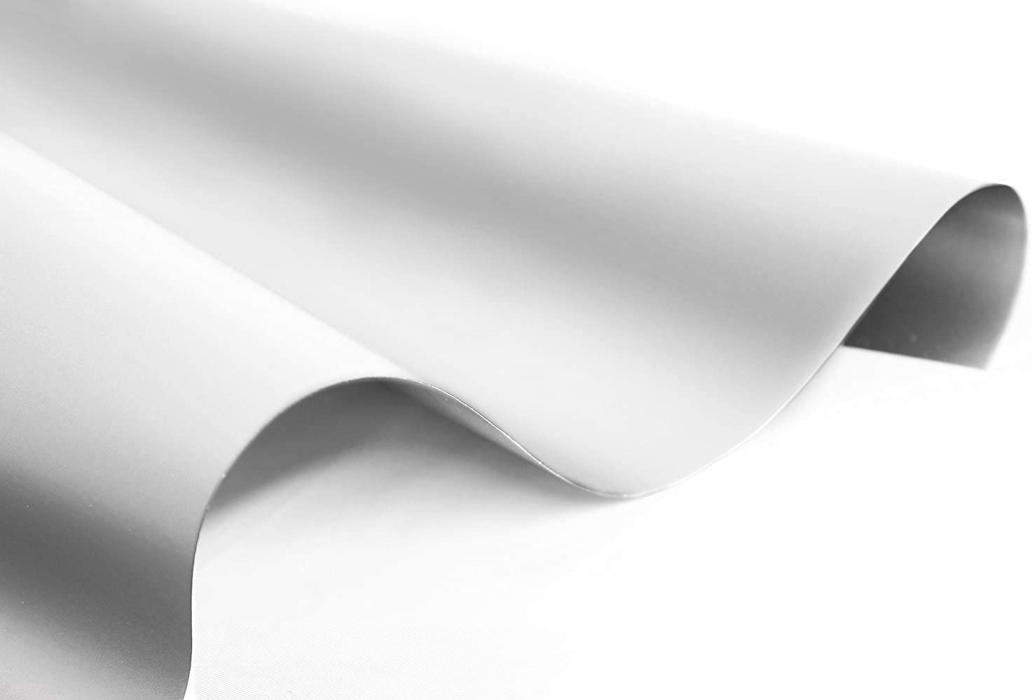 VViViD White Laminated Vinyl Wrap Sheet Roll Self-Adhesive Underlayer Waterproof Drawer Shelf Liner Rolls (2 Rolls (17.9 Inch x 54 Inch))
