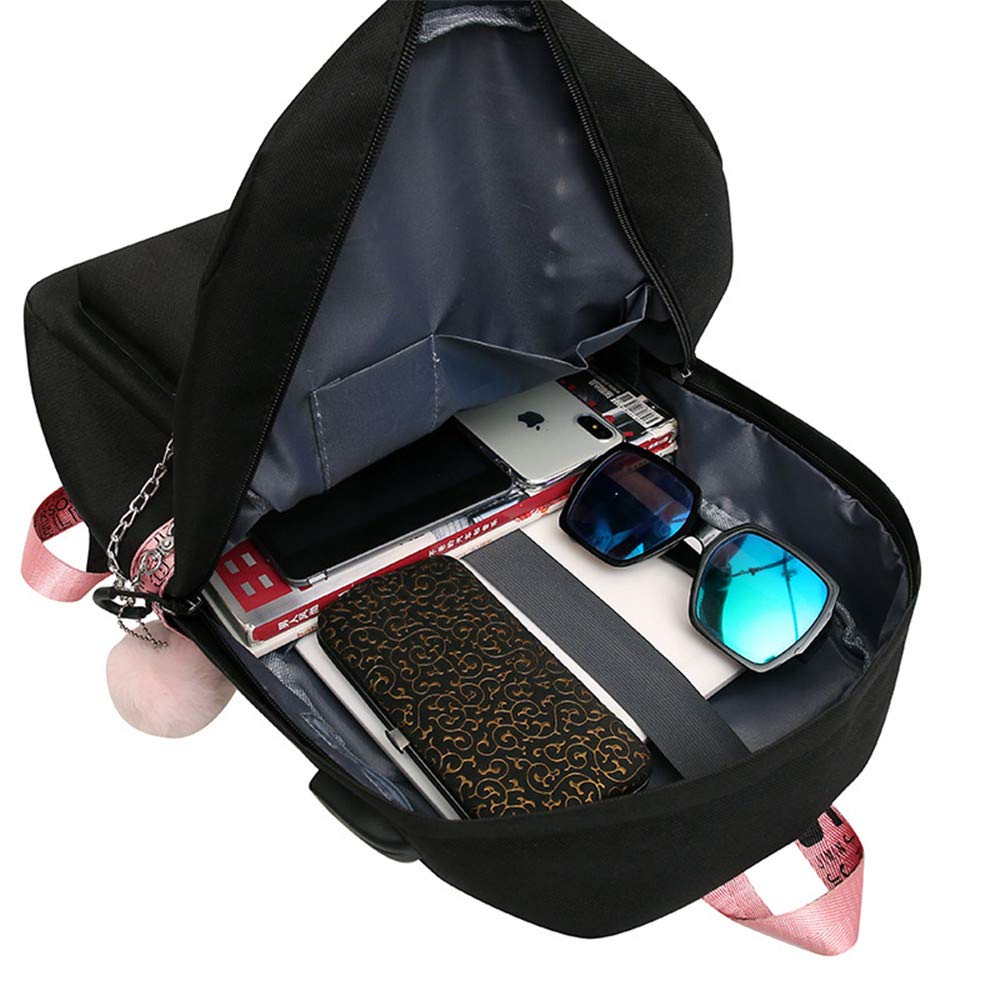 JUSTGOGO Korean KPOP Stray Kids Backpack FELIX Daypack Laptop Bag School Bag Mochila Bookbag