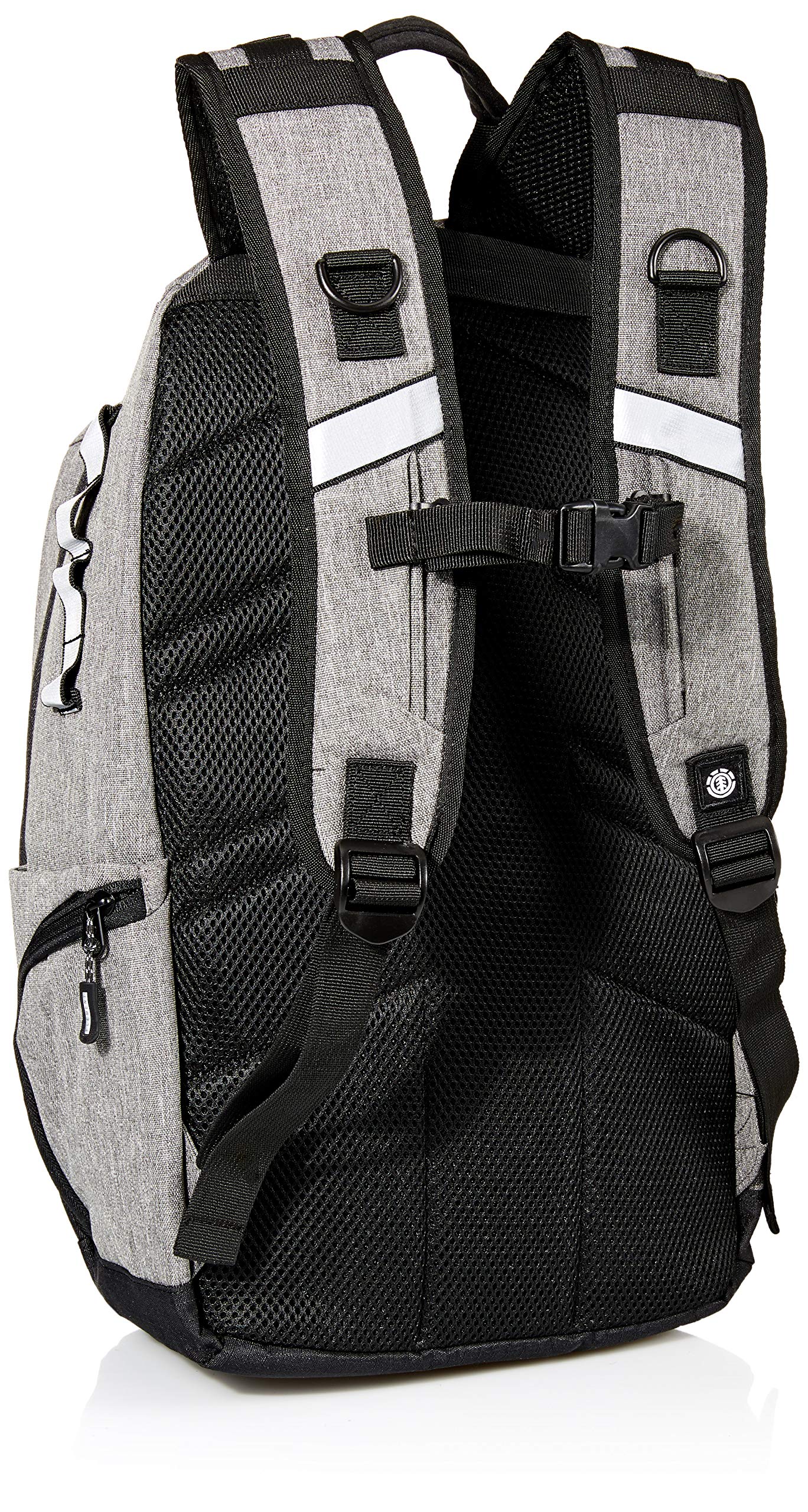 Element Men's Mohave Backpack - Lightweight -School Bookbag -With Skate Straps, Grey Heather