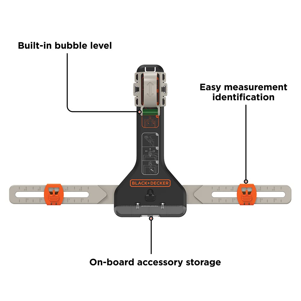 BLACK+DECKER MarkIT Picture Hanging Kit (BDMKIT101C)