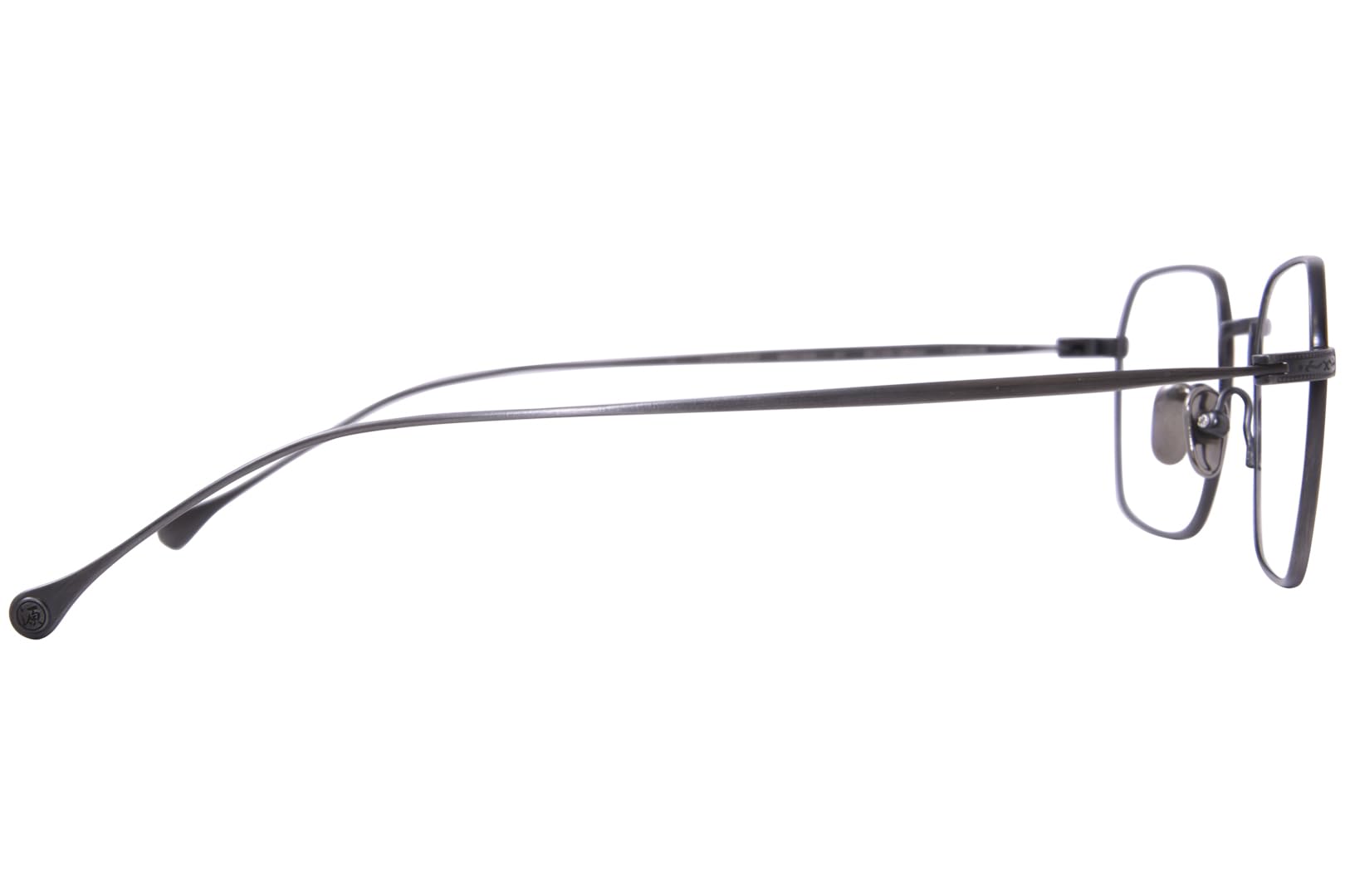 Minamoto MN31004 AY Titanium Eyeglasses Men's Antique Grey Full Rim 49mm