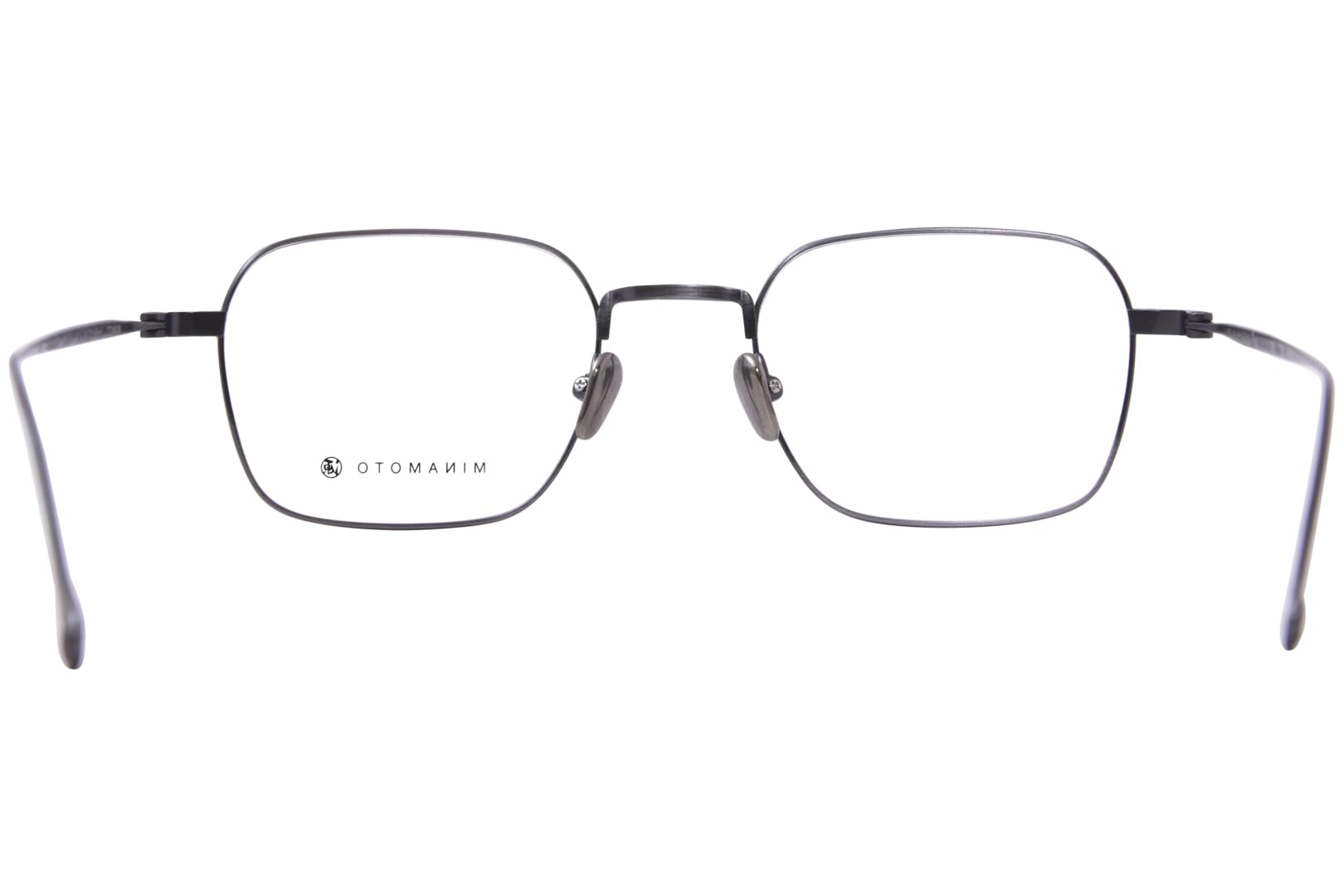 Minamoto MN31004 AY Titanium Eyeglasses Men's Antique Grey Full Rim 49mm