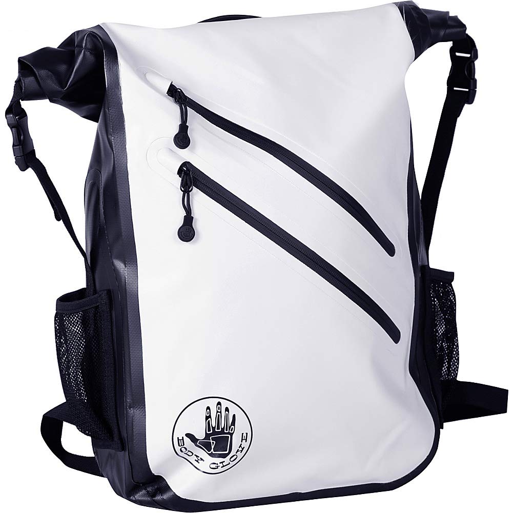 Body Glove Seaside Waterproof Floatable Backpack-White, One Size