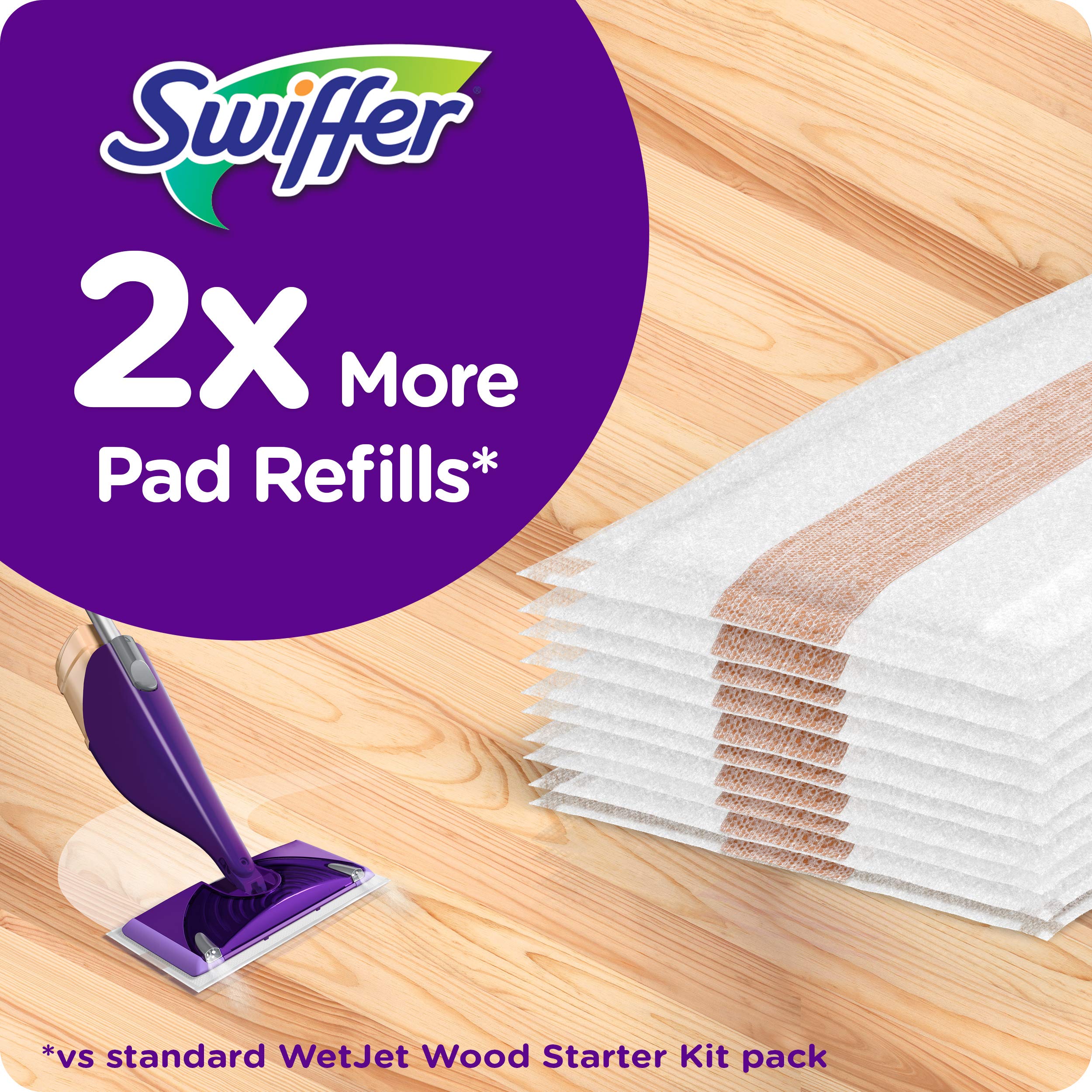 Swiffer WetJet Wood Floor Mopping and Cleaning Starter Kit