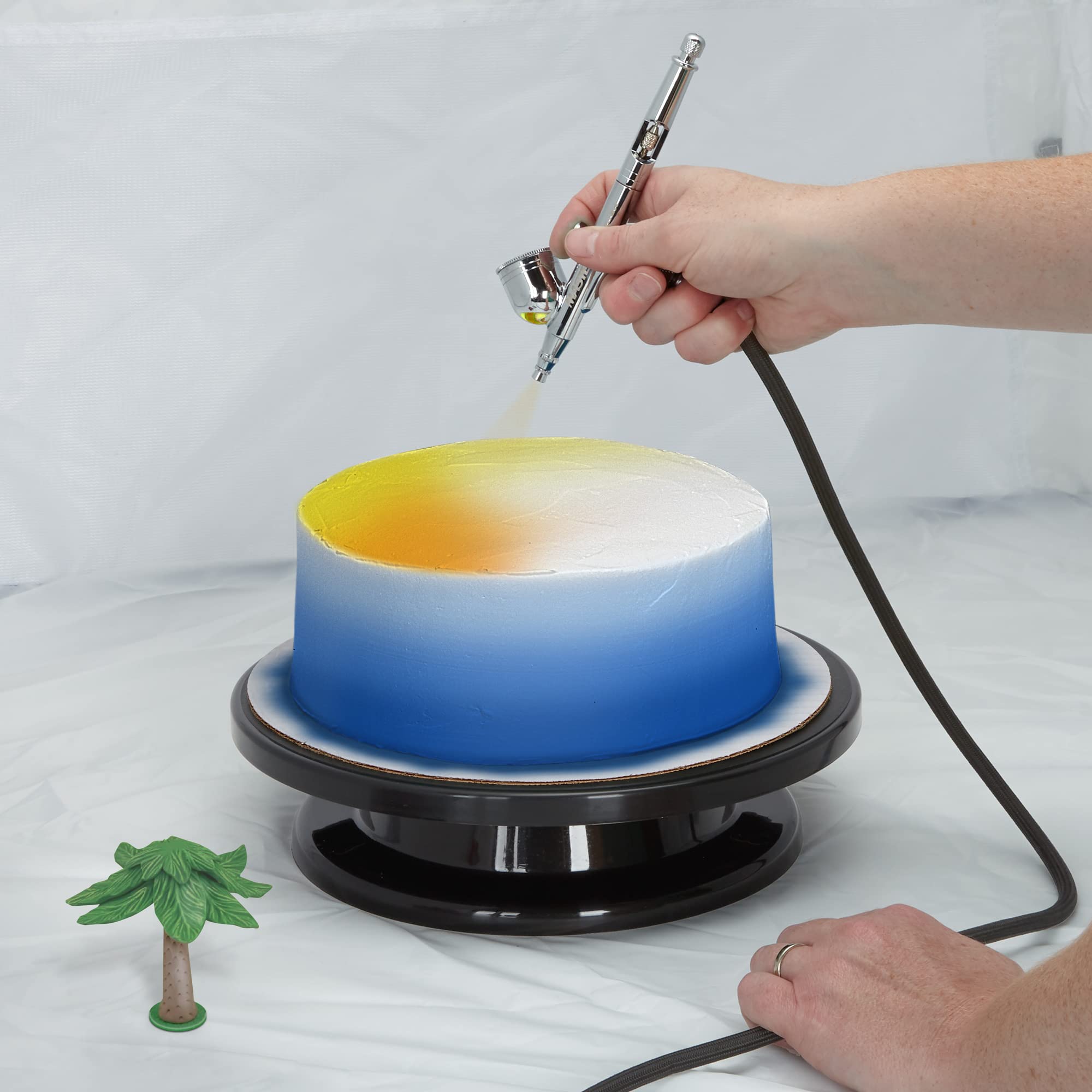 Wagner Spraytech C900086.M TurnTable for Paint Spraying 11" Diameter Round Platform to Hold Spraying Projects, Smooth Rotation for Paint Spraying and Crafting Projects