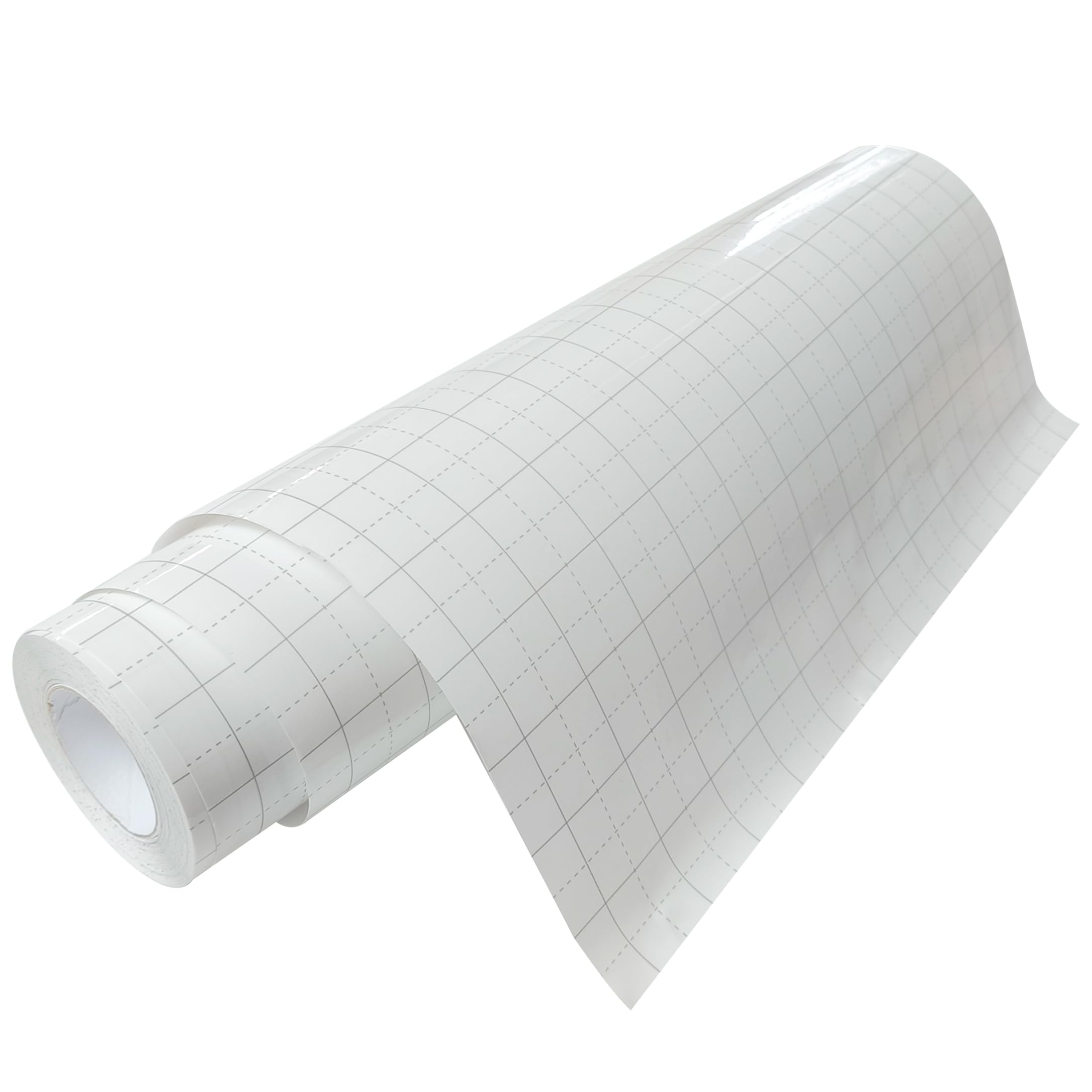 RIZEE Strong Grip Transfer Tape 12x120 Inches w/Alignment Grid for Heavier Adhesive Vinyl - Perfect for Glitter Vinyl, Brushed Vinyl for Decals, Signs, Windows, Stickers