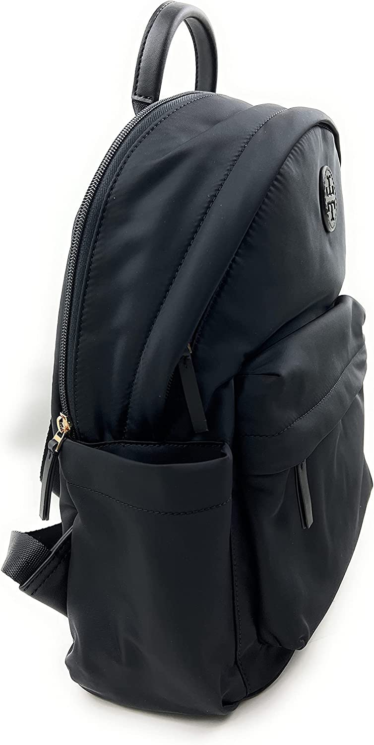 Tory Burch 88368 Black With Gold Hardware Ella Nylon Women's Backpack