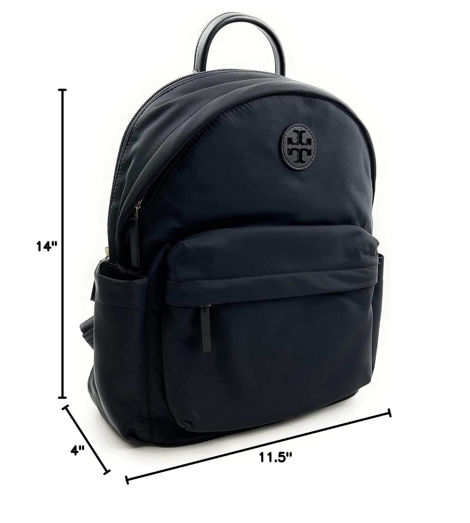 Tory Burch 88368 Black With Gold Hardware Ella Nylon Women's Backpack