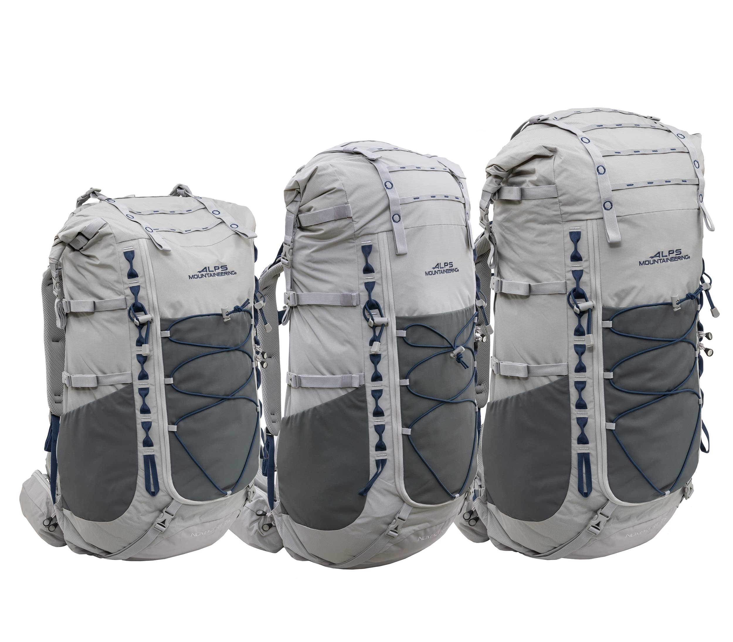 ALPS Mountaineering Nomad RT 75 Pack, Gray/Navy-New, One Size