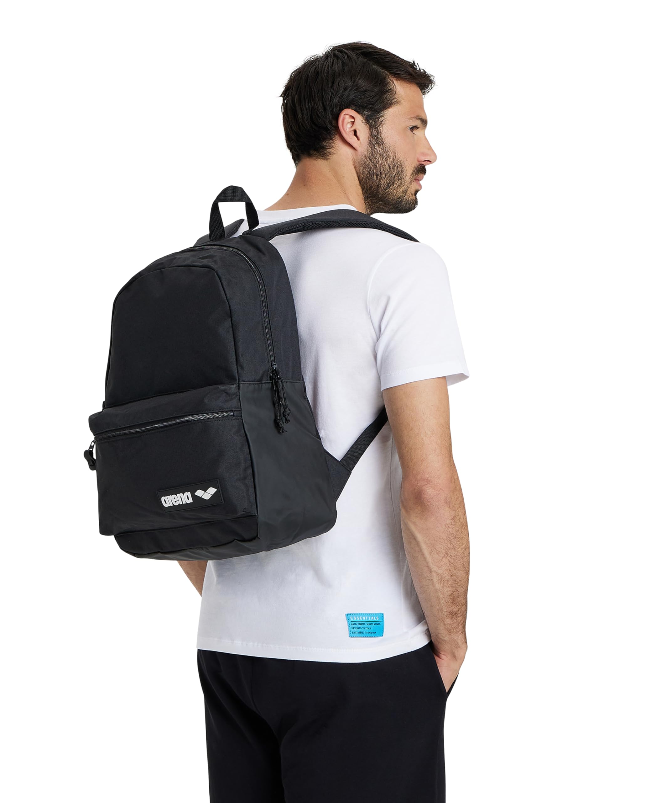Arena Team 30 Big Logo Swim Backpack, Pink