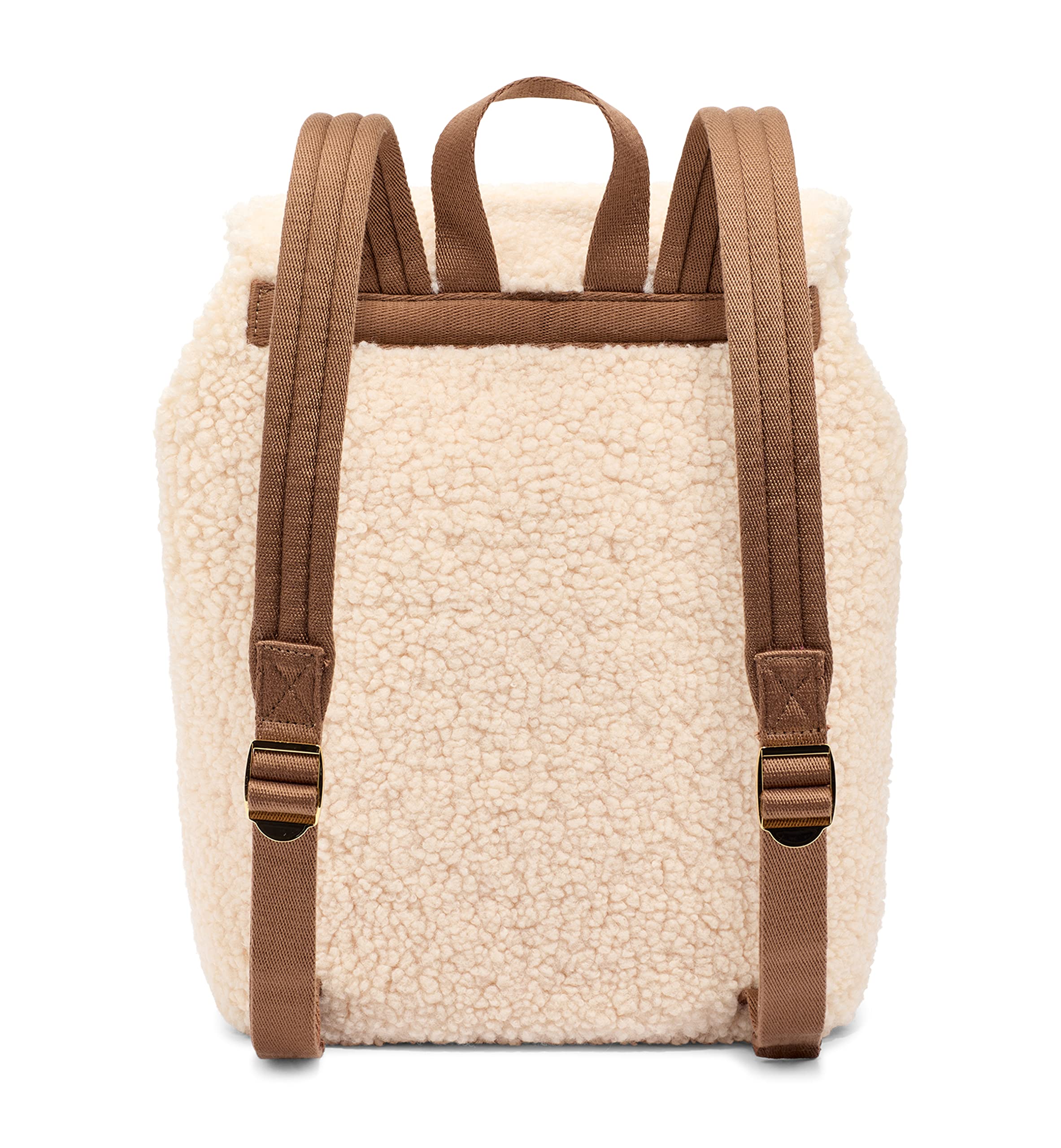 UGG womens Inara Sherpa Backpack, Natural, One Size US