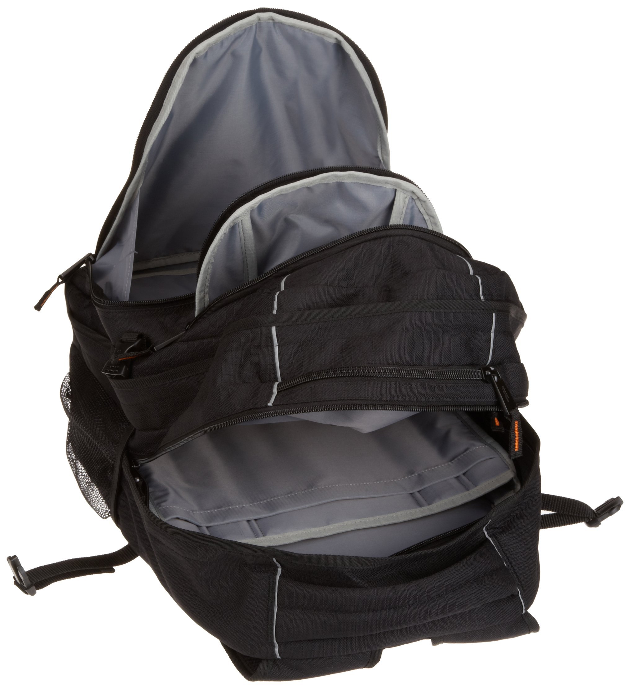 Amazon Basics Laptop Computer Backpack with padded shoulder straps and Organizational compartments (Black) & Ergonomic Wireless Mouse - DPI adjustable - Black