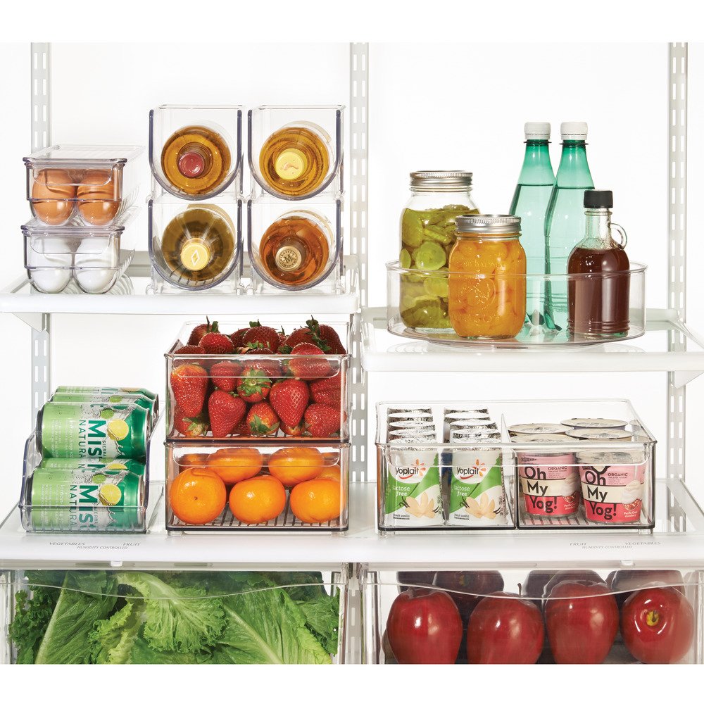 iDesign Fridge Binz Deep 29 cm Turntable, Clear