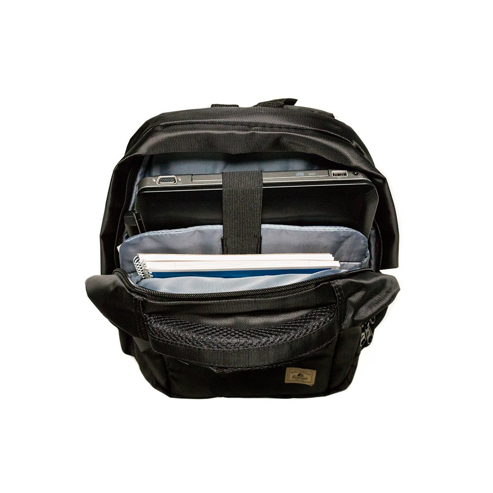 Everest City Travel Backpack, Black, One Size