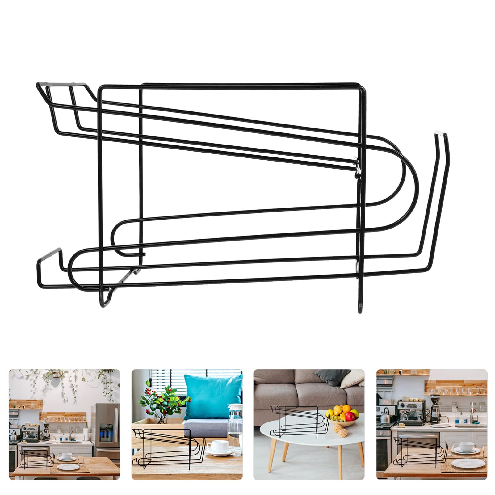 Cabilock Soda Can Beverage Dispenser Rack Metal Stackable Can Storage Organizer Refrigerator Beer Can Stand Container for Kitchen Countertop Pantry