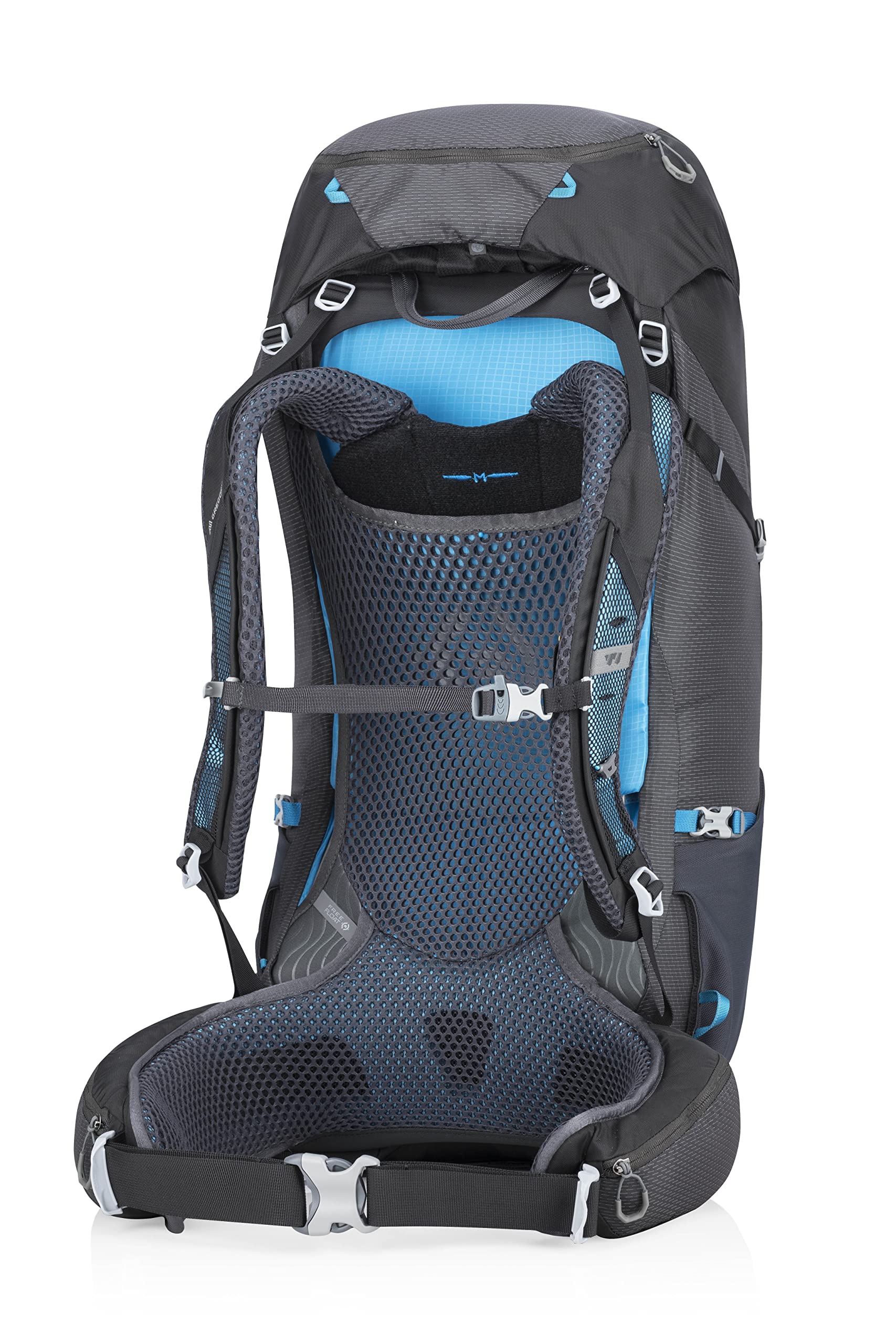 Gregory Mountain Products Zulu 55 Backpacking Backpack Ozone Black Small/Medium